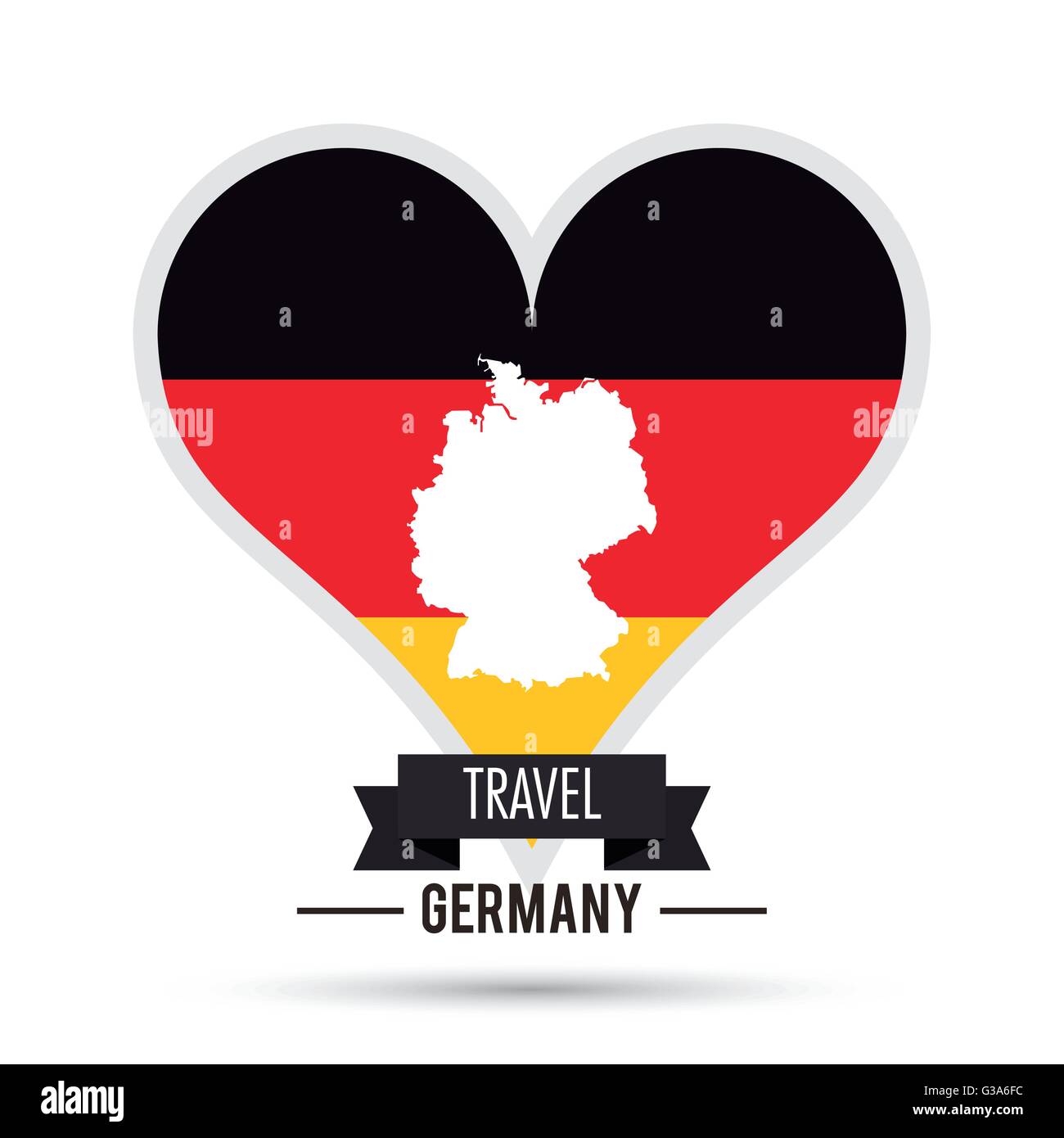 Germany design. Culture icon. Flat illustration, vector graphic Stock ...