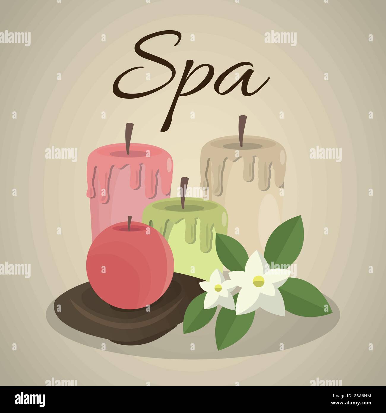 Spa center design , vector illustration Stock Vector Image & Art - Alamy