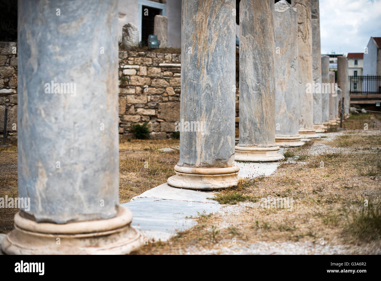 Roman Agora Ruins Athens Greece // ATHENS, Greece — ATHENS, Greece ...