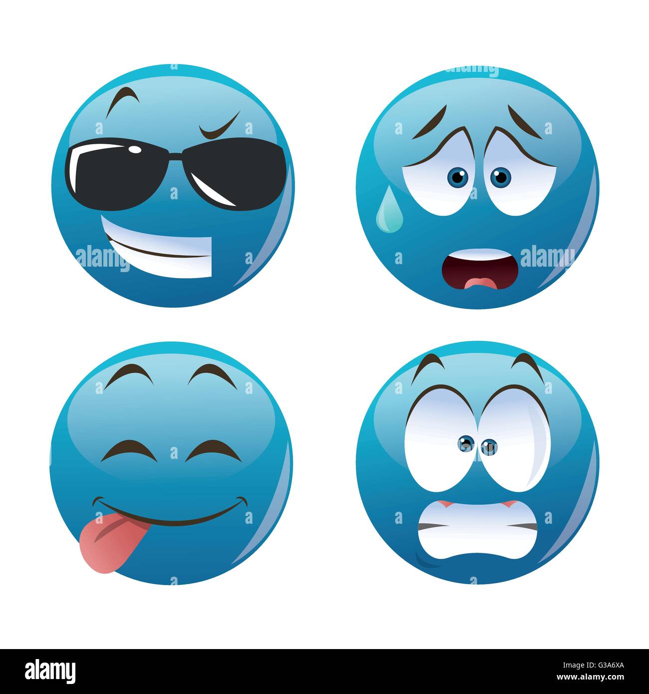 Cartoon face design , vector illustration Stock Vector Image & Art - Alamy