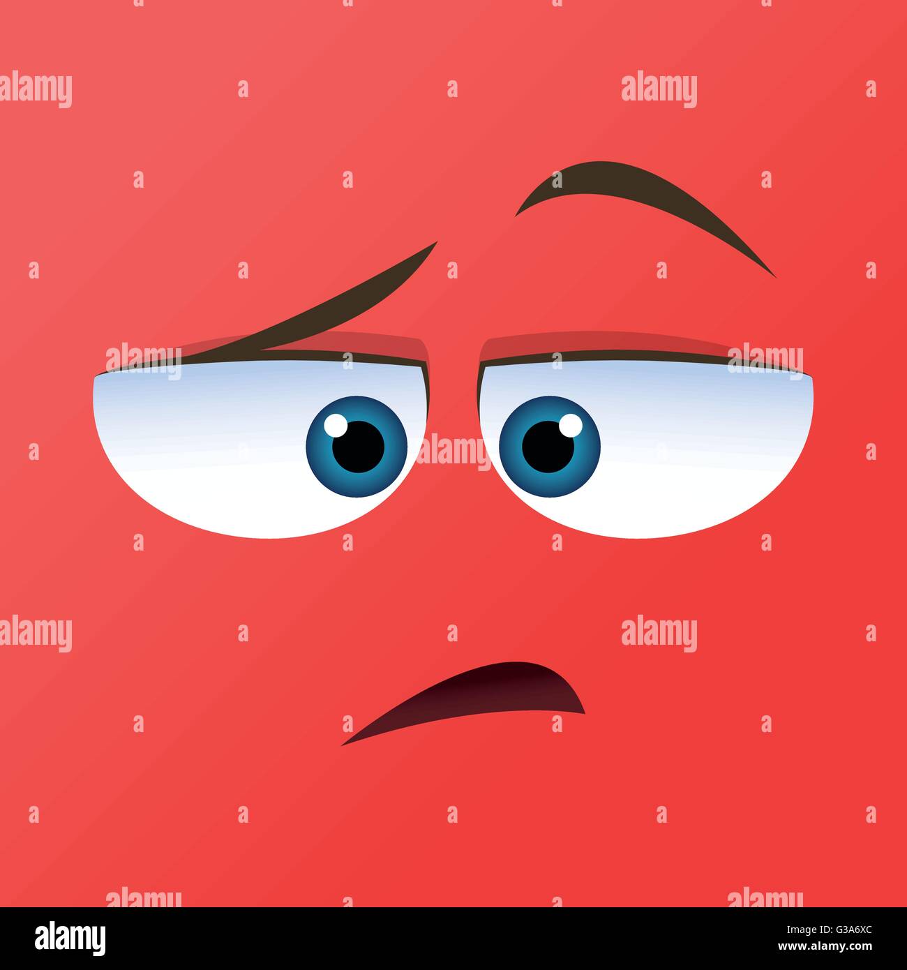 Cartoon face design , vector illustration Stock Vector Image & Art - Alamy