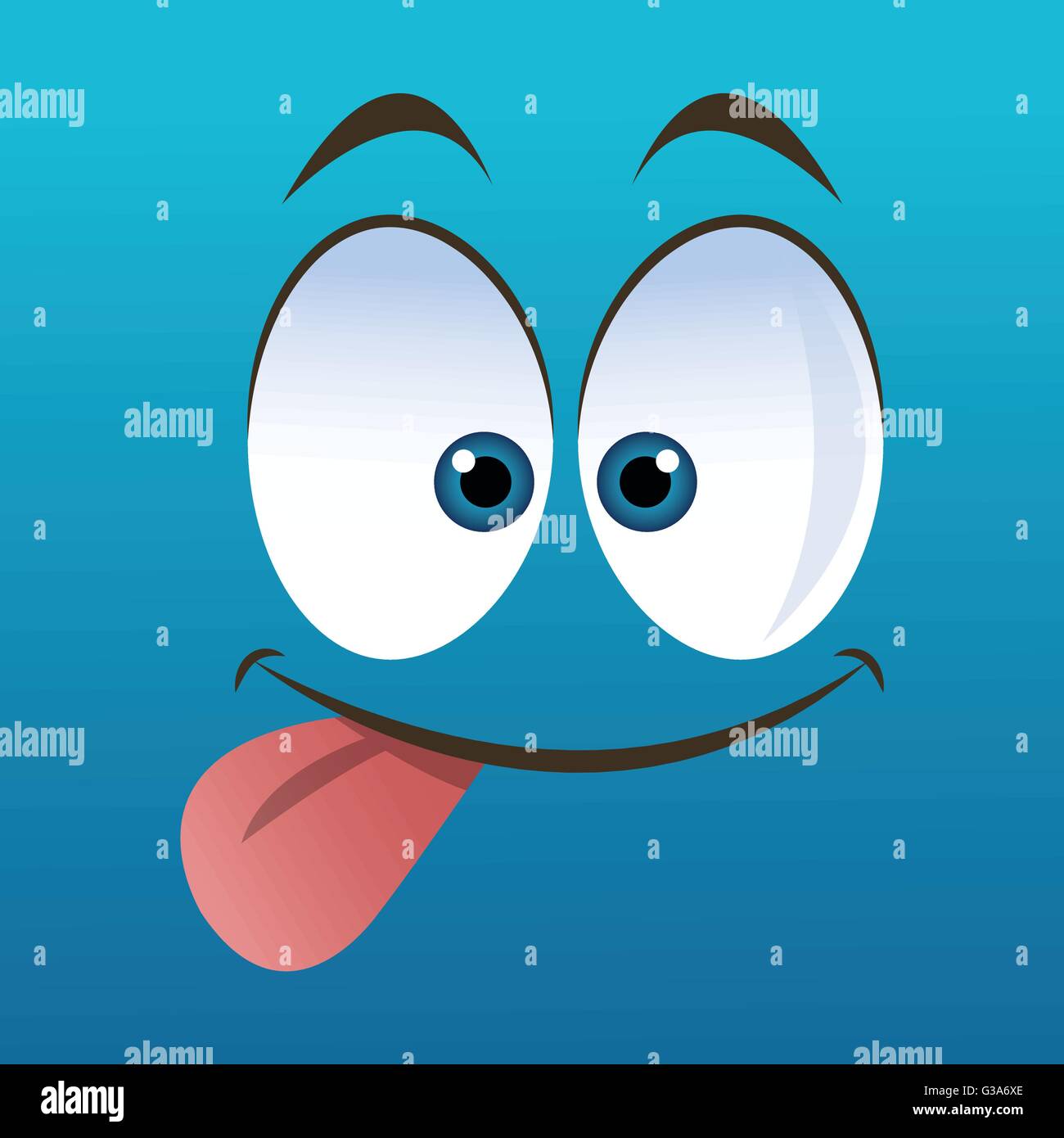 Cartoon face design , vector illustration Stock Vector Image & Art - Alamy