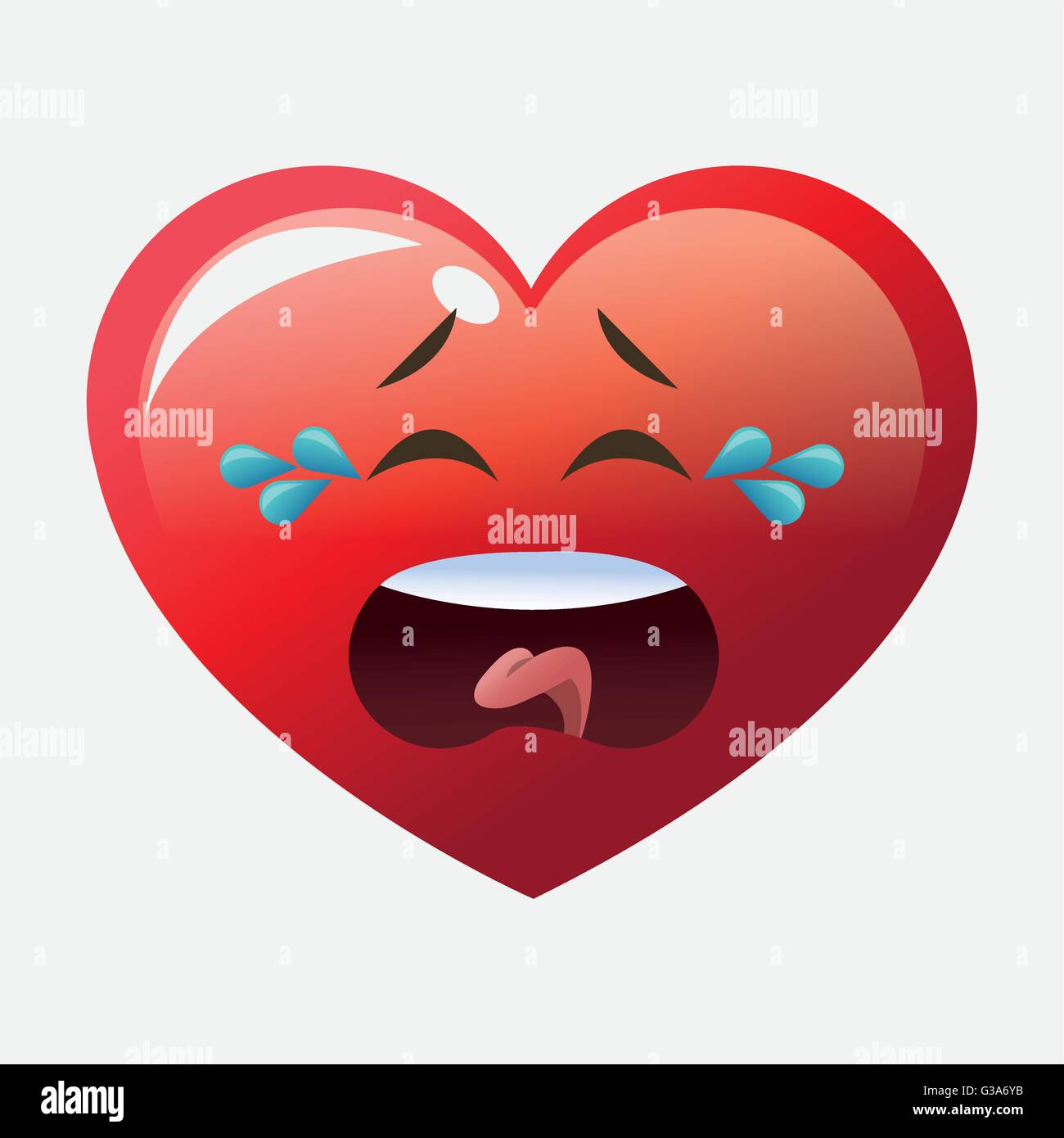 Heart shape cartoon Stock Vector Image & Art - Alamy
