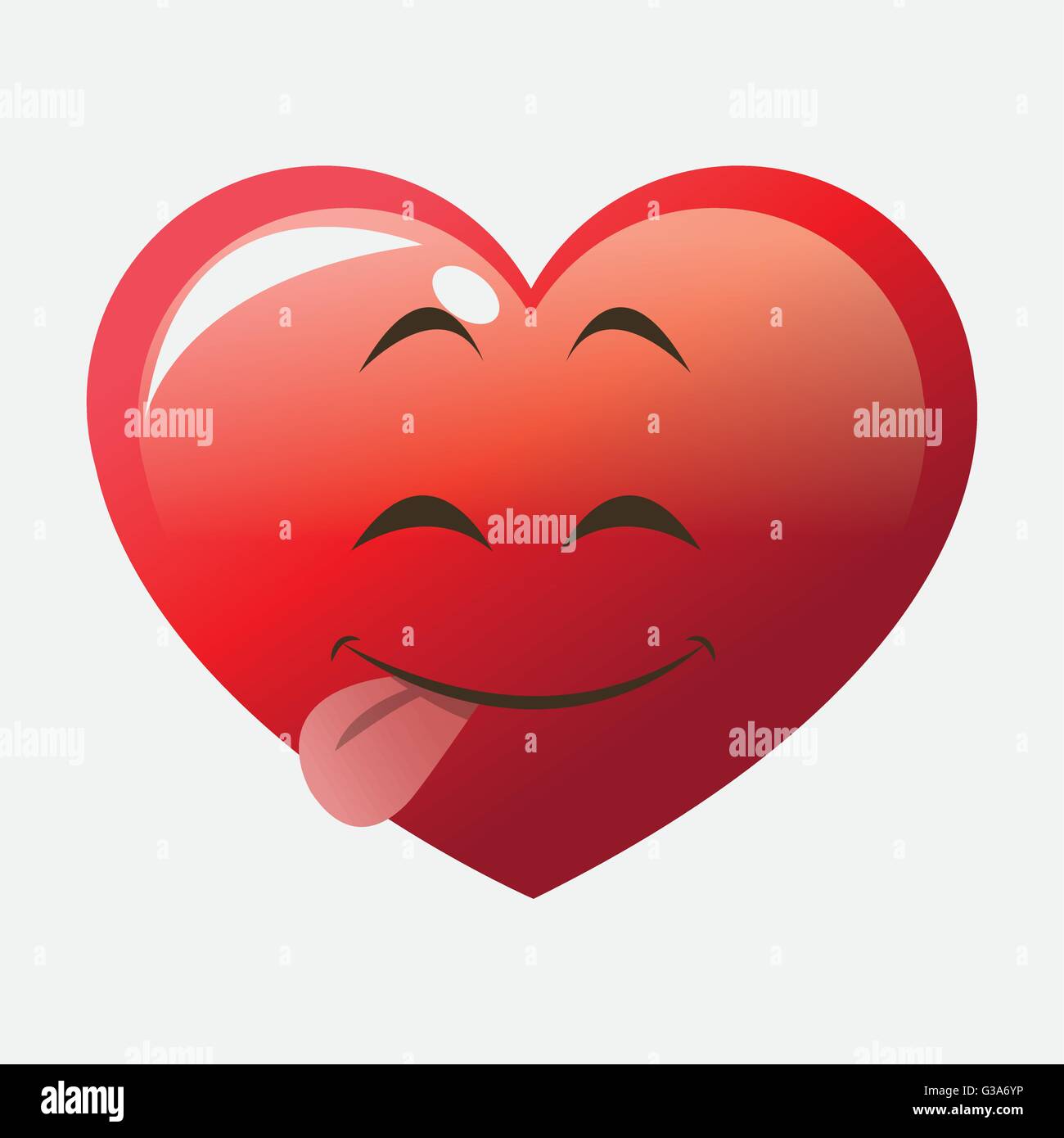 Heart shape cartoon Stock Vector Image & Art - Alamy