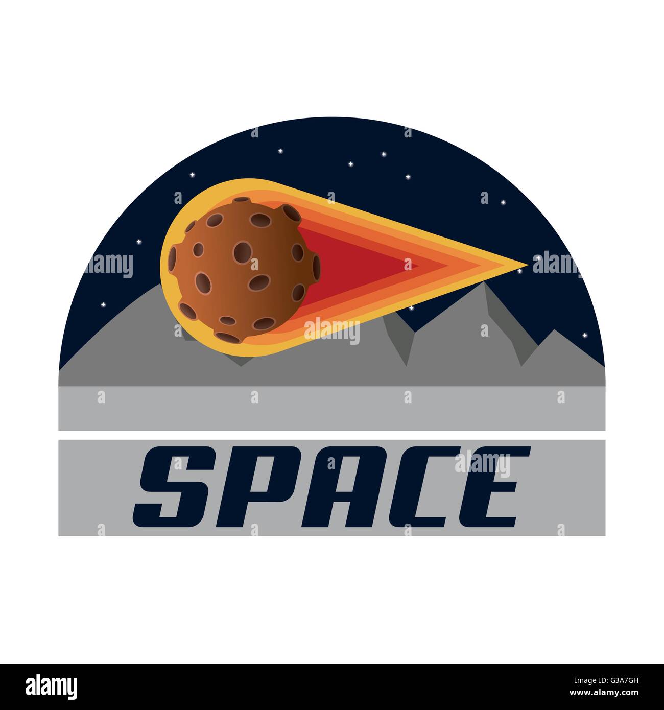 Space icon design Stock Vector Image & Art - Alamy