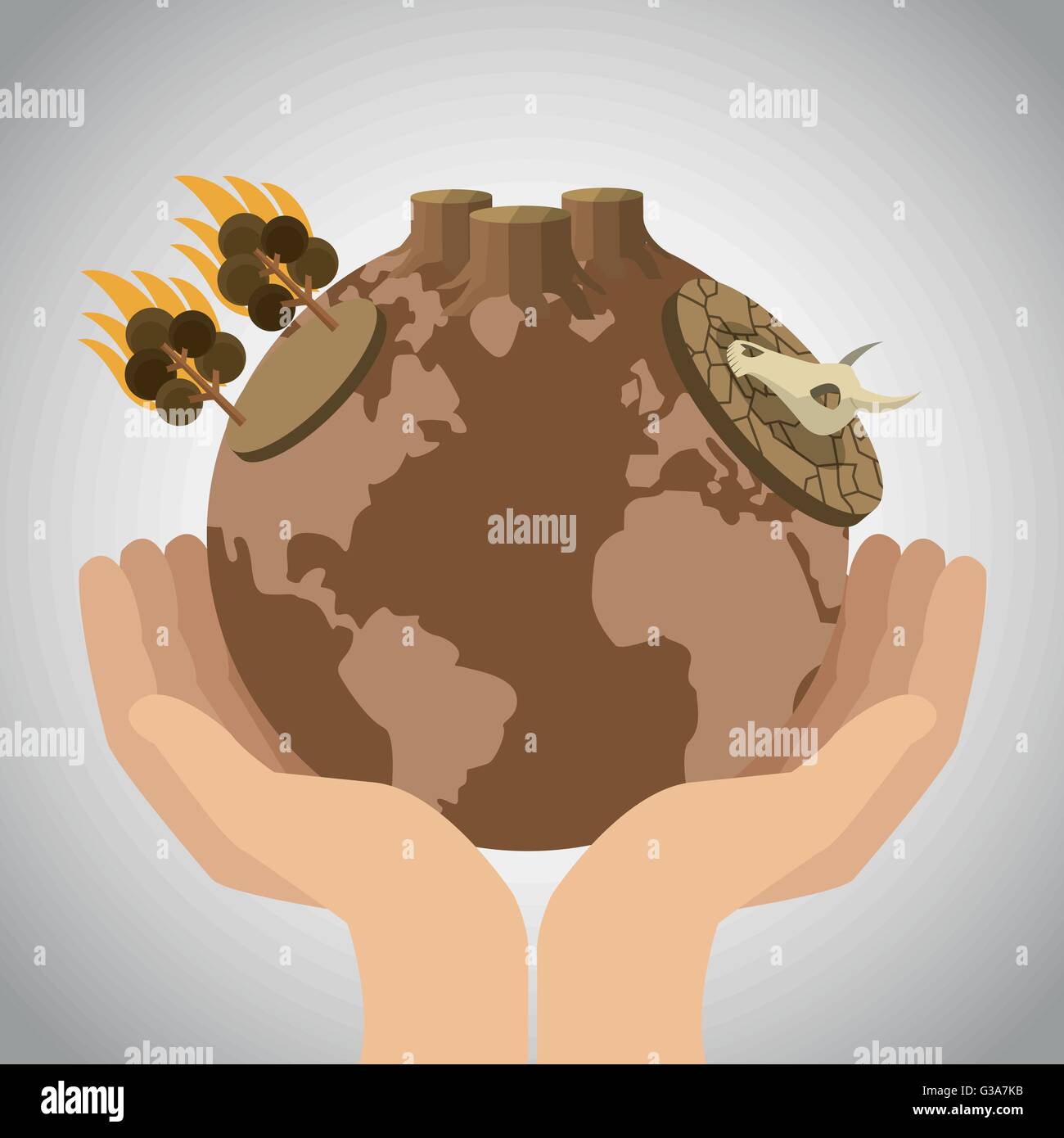 Global warming design Stock Vector Image & Art - Alamy