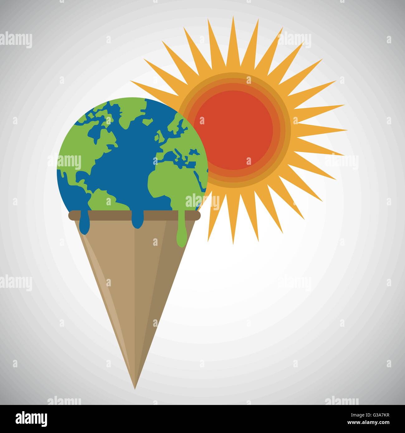 Global warming design Stock Vector Image & Art - Alamy