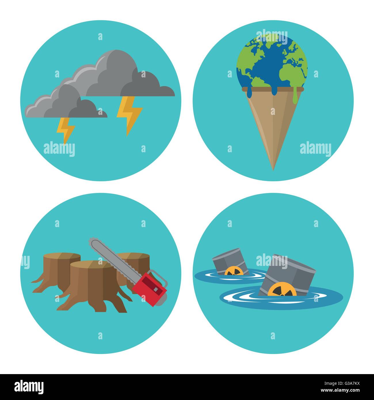 Global warming design Stock Vector Image & Art - Alamy