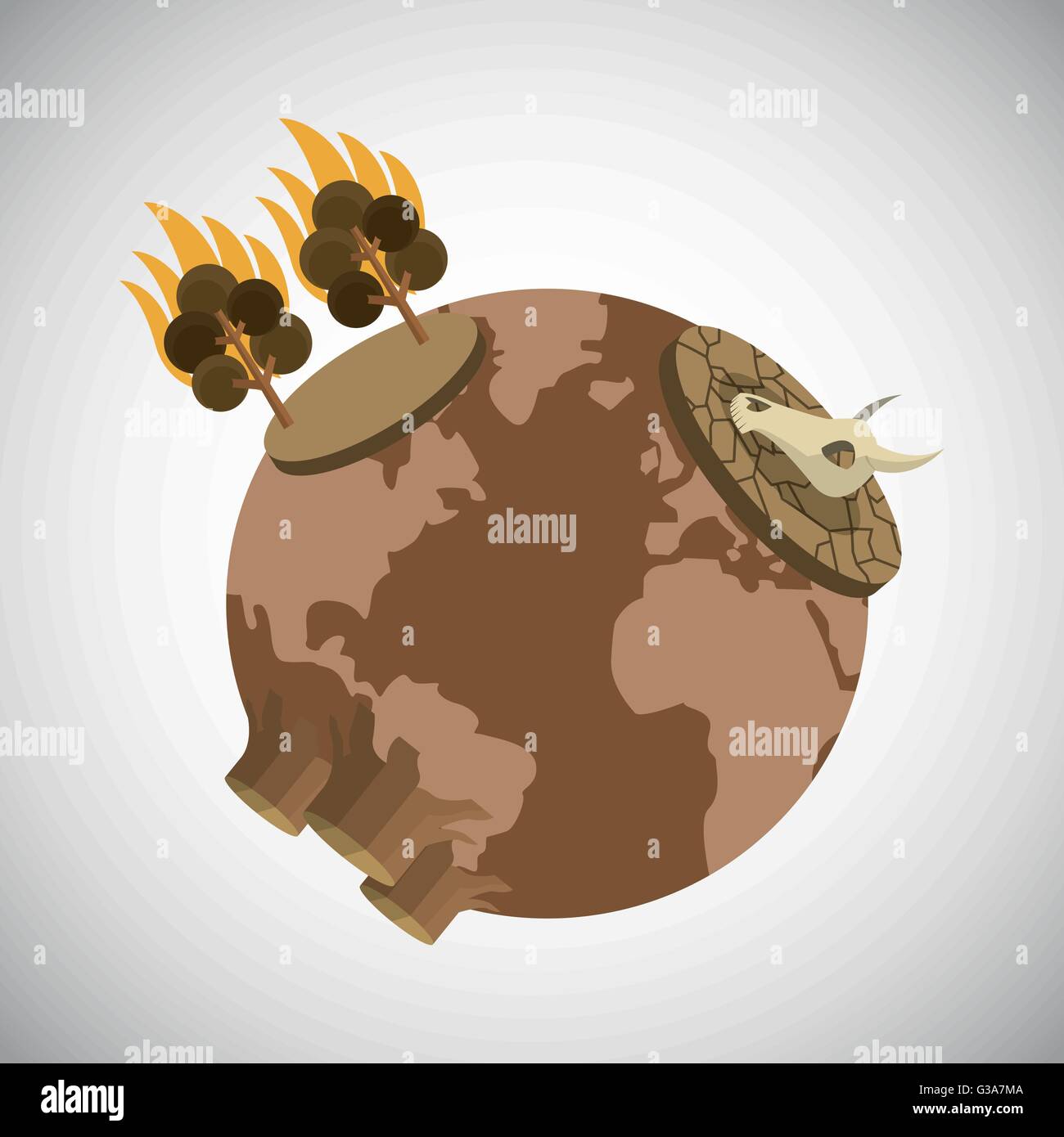 Global warming design Stock Vector Image & Art - Alamy