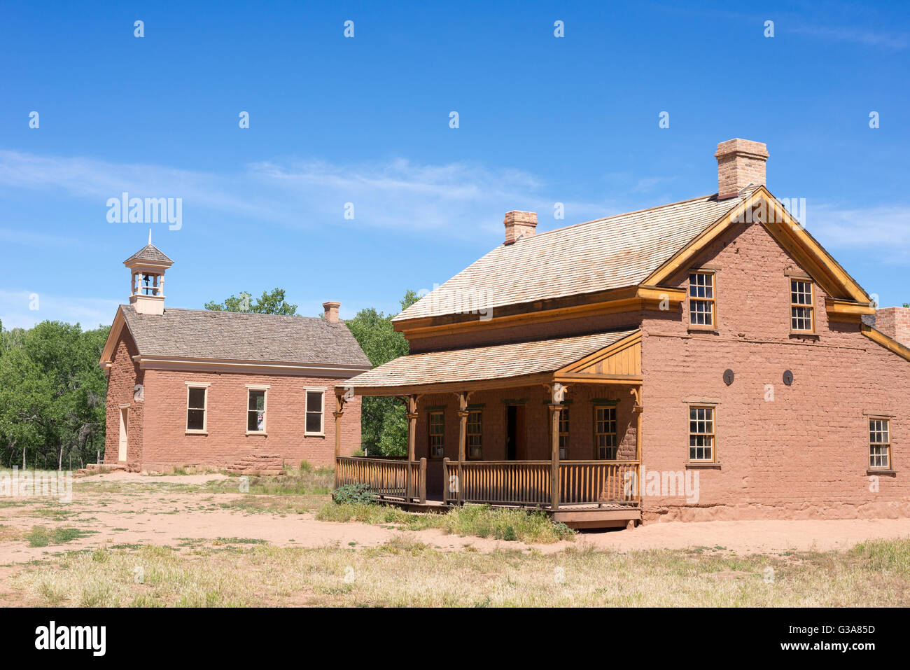 The historic ghost town of Grafton, Utah Stock Photo - Alamy