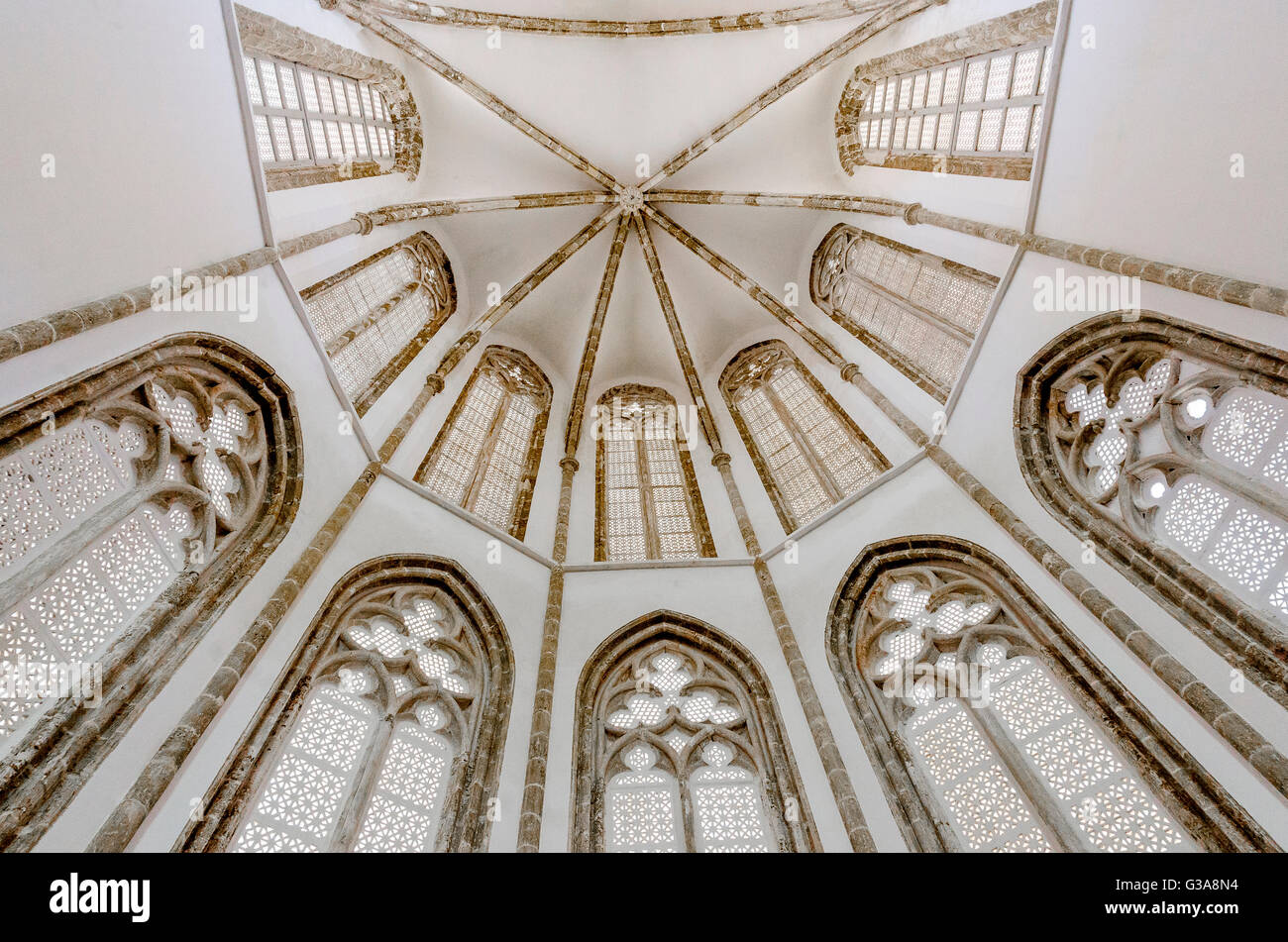 Interior of the Lala Mustafa Pasha Mosque, Cyprus Stock Photo - Alamy