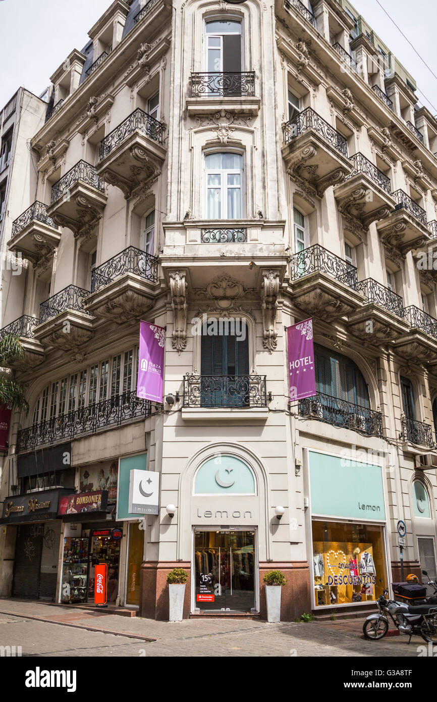 Building architecture in Montevideo, Uruguay, South America Stock Photo ...