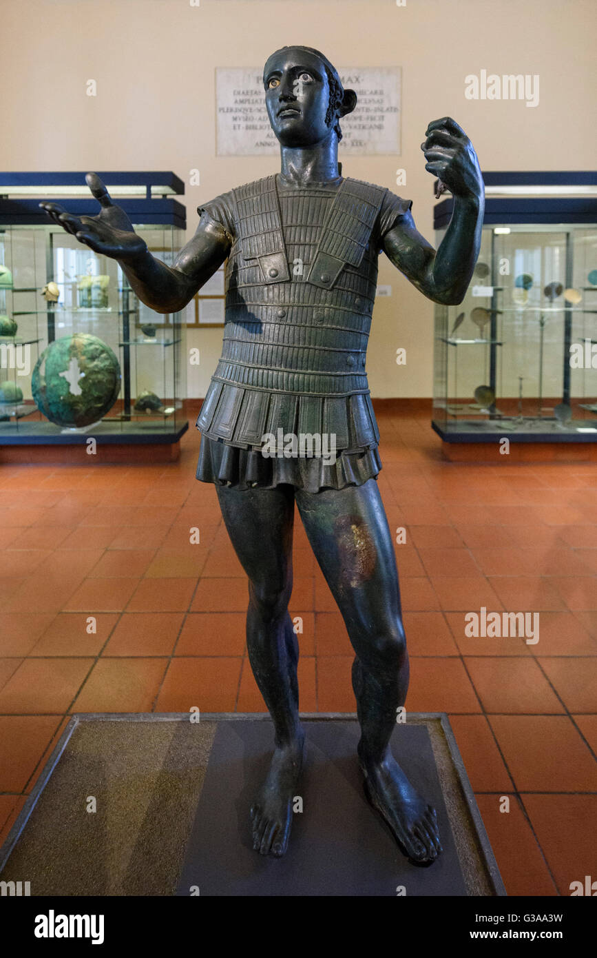 Rome. Italy. Mars of Todi (Late 5th or early 4th century BC), Etruscan ...