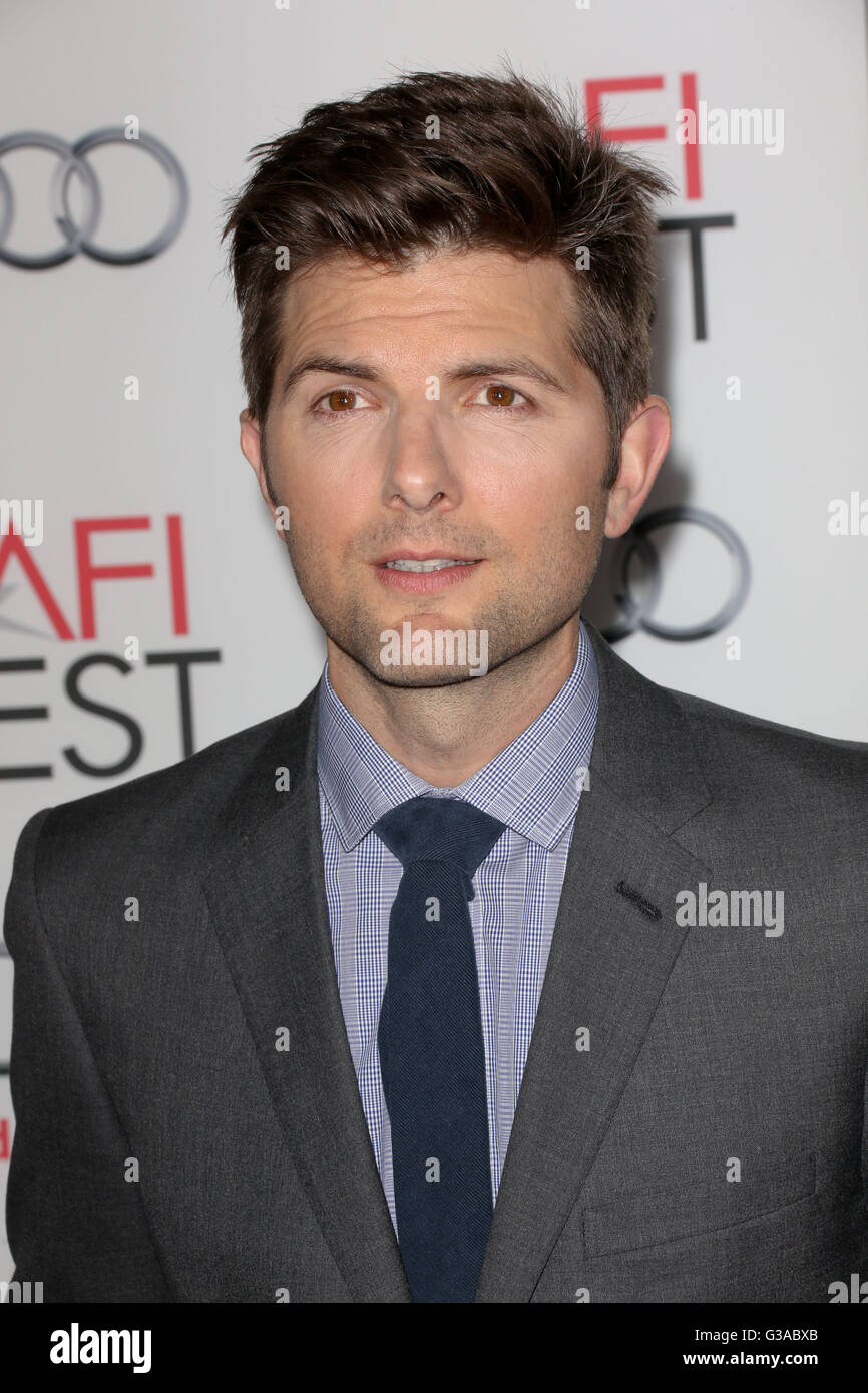 Hollywood, CA, USA. Adam Scott at AFI Fest 2013 ' The Secret Life of ...