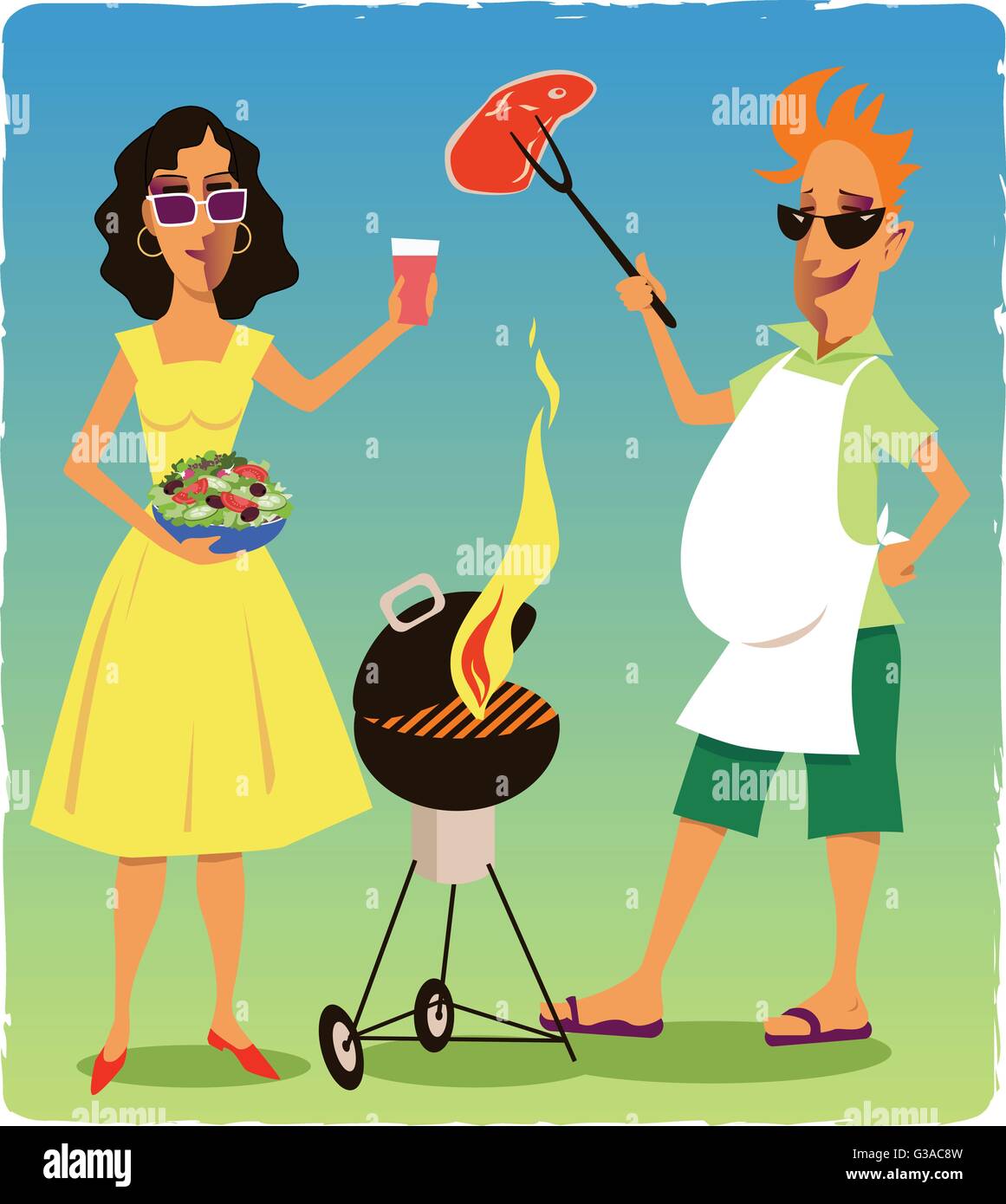 Cartoon party hi-res stock photography and images - Alamy