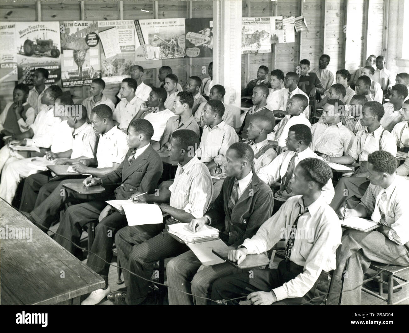 Junior Class in Farm Management at the Tuskegee Institute Stock Photo ...