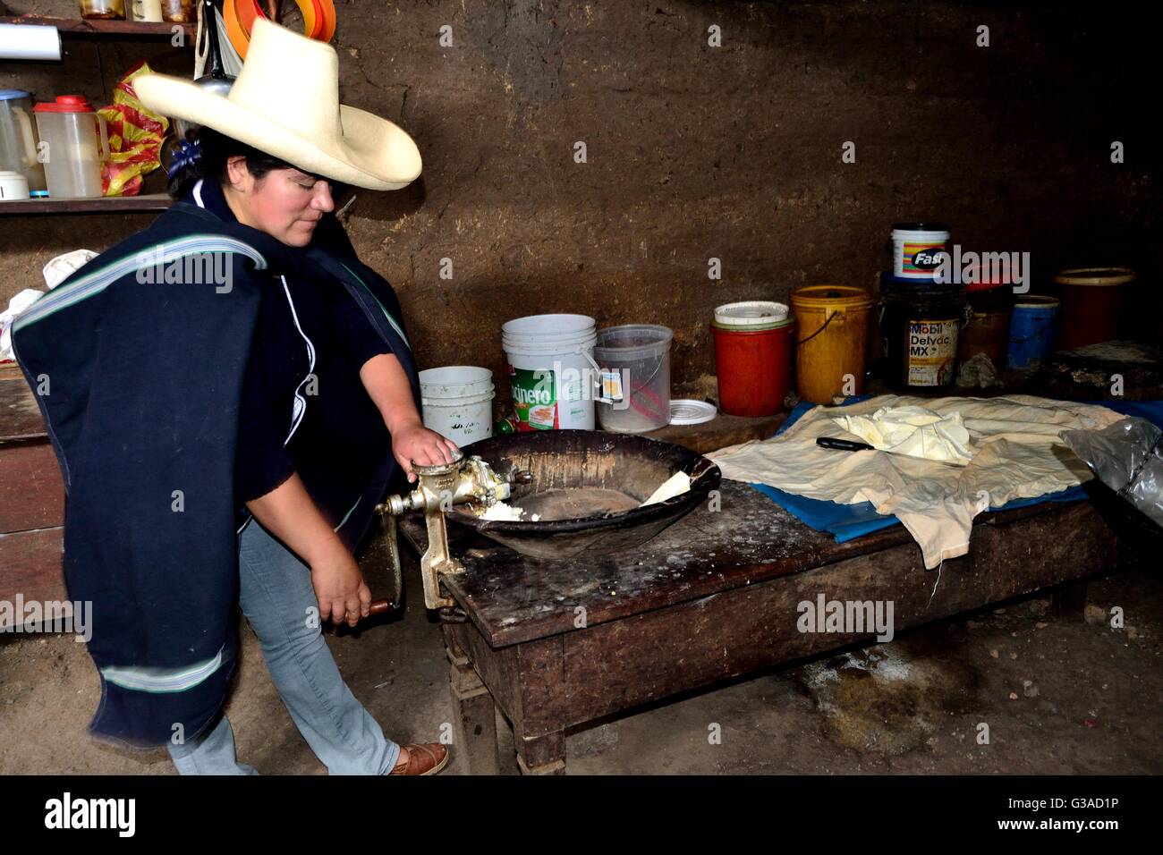 Elaboration of traditional cheese in Sapalache " Las Huaringas ...