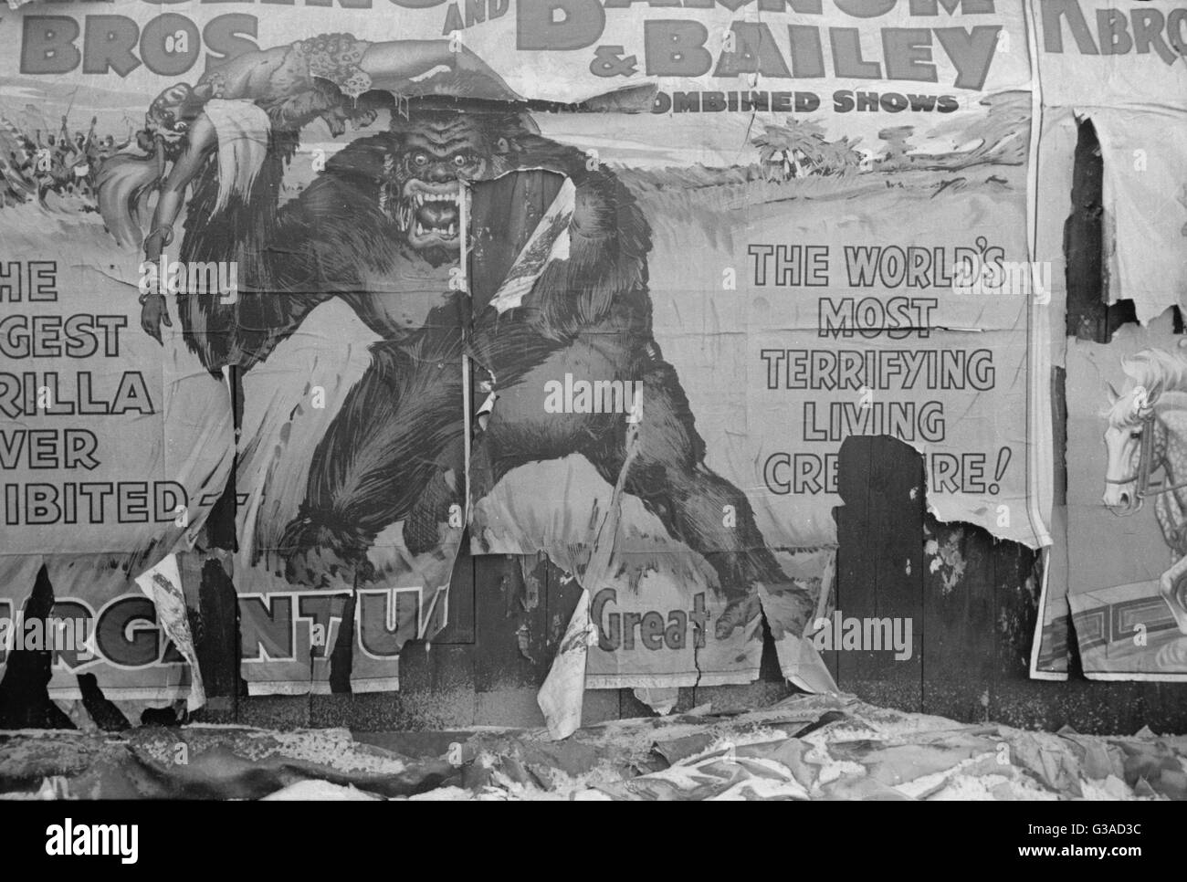 Circus poster, Omaha, Nebraska Stock Photo - Alamy
