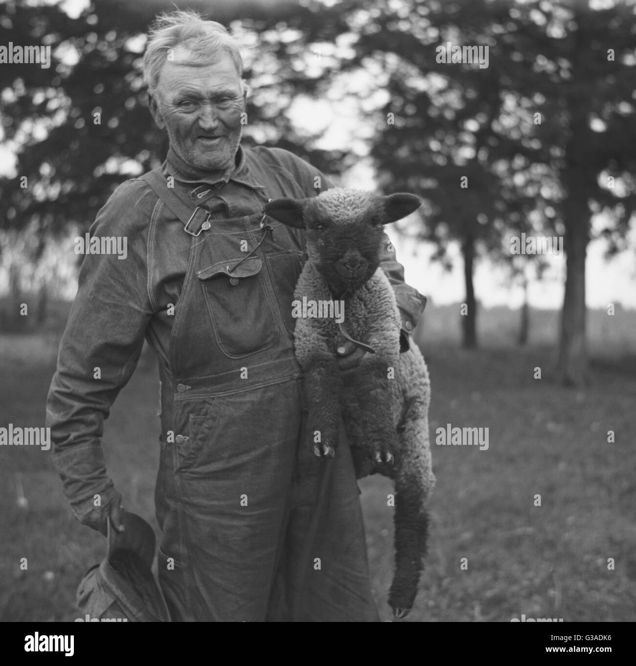 Farmer of Franklin County, Kansas Stock Photo - Alamy