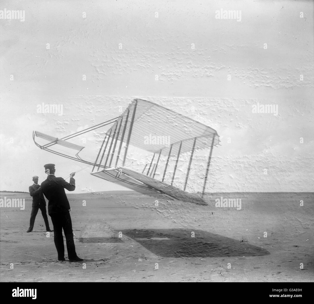 Wright brothers glider hi-res stock photography and images - Alamy