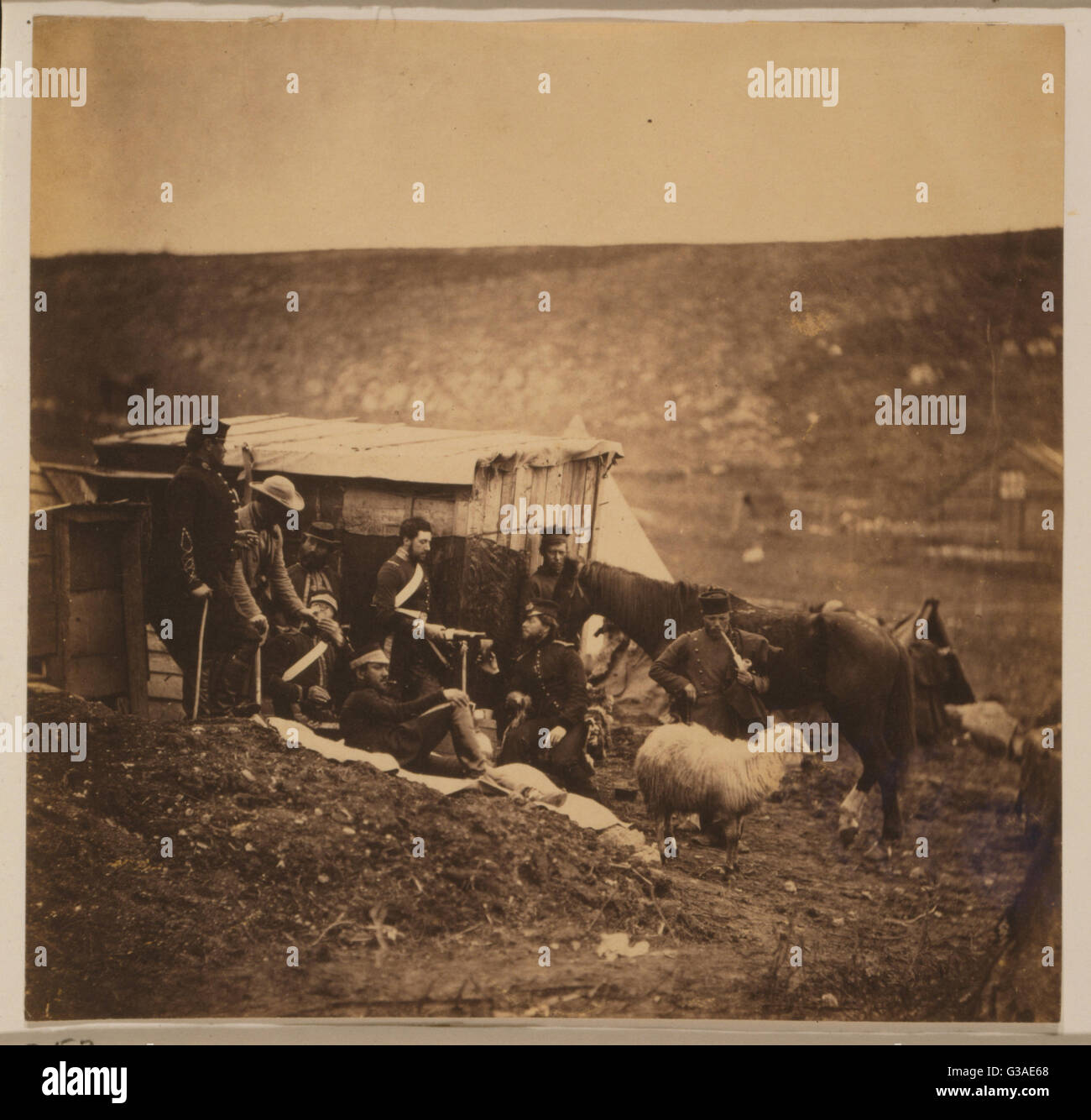 Camp russian soldiers hi-res stock photography and images - Alamy