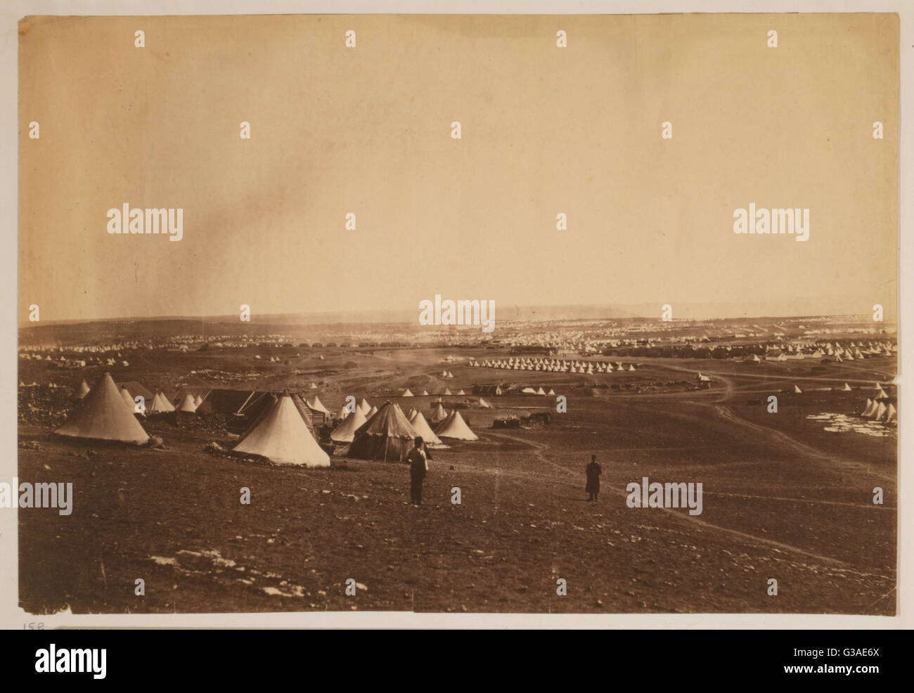 Cathcart's Hill, looking towards the Light Division & Inkerm Stock ...