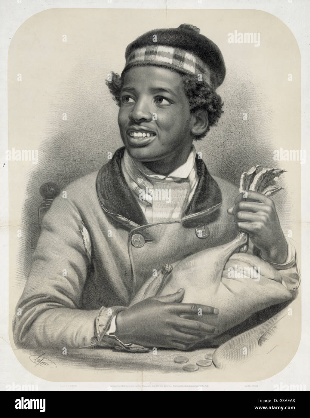 Raffling for a goose. The lucky throw Stock Photo - Alamy