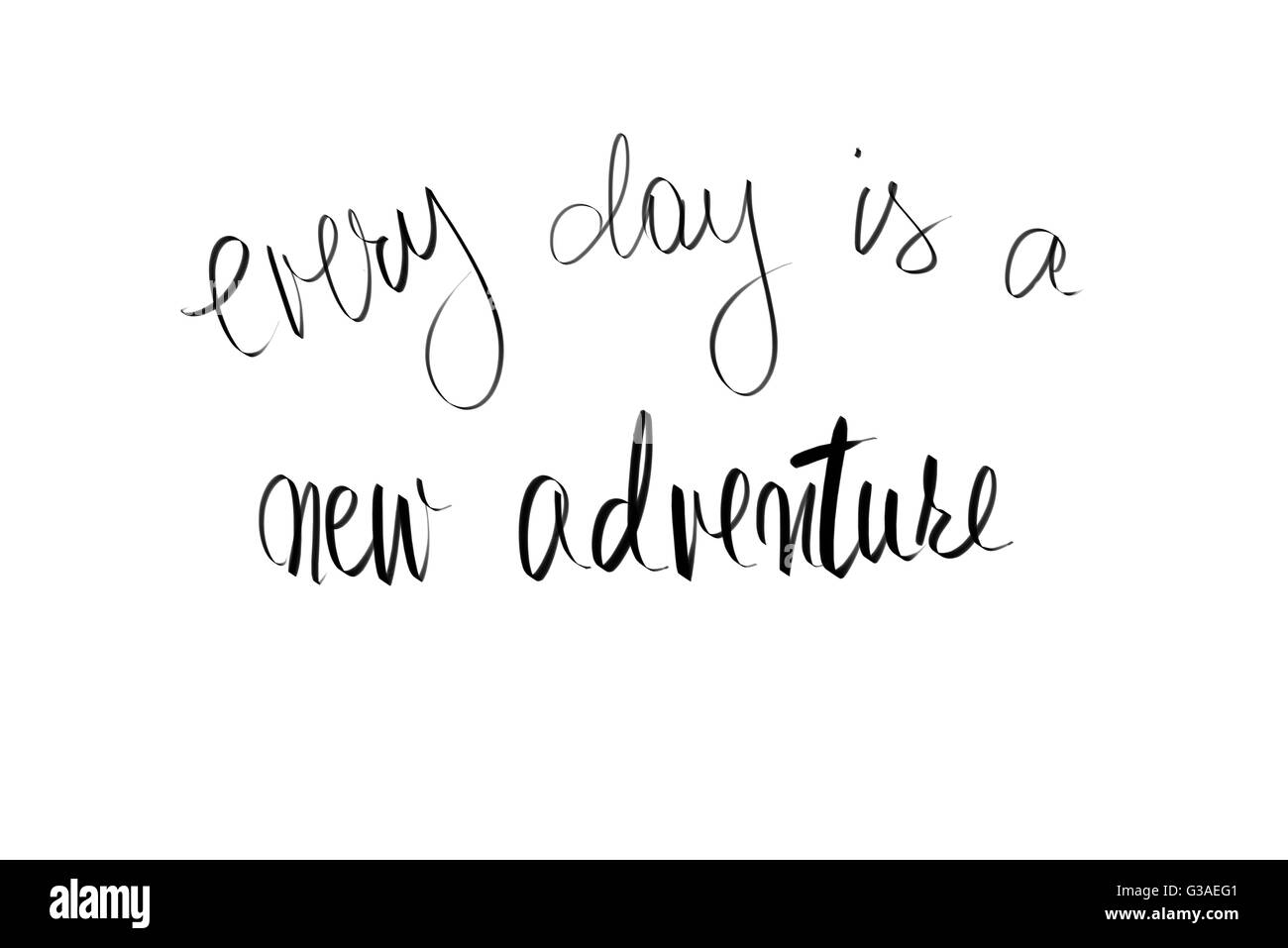 Inspire to adventure Cut Out Stock Images & Pictures - Alamy