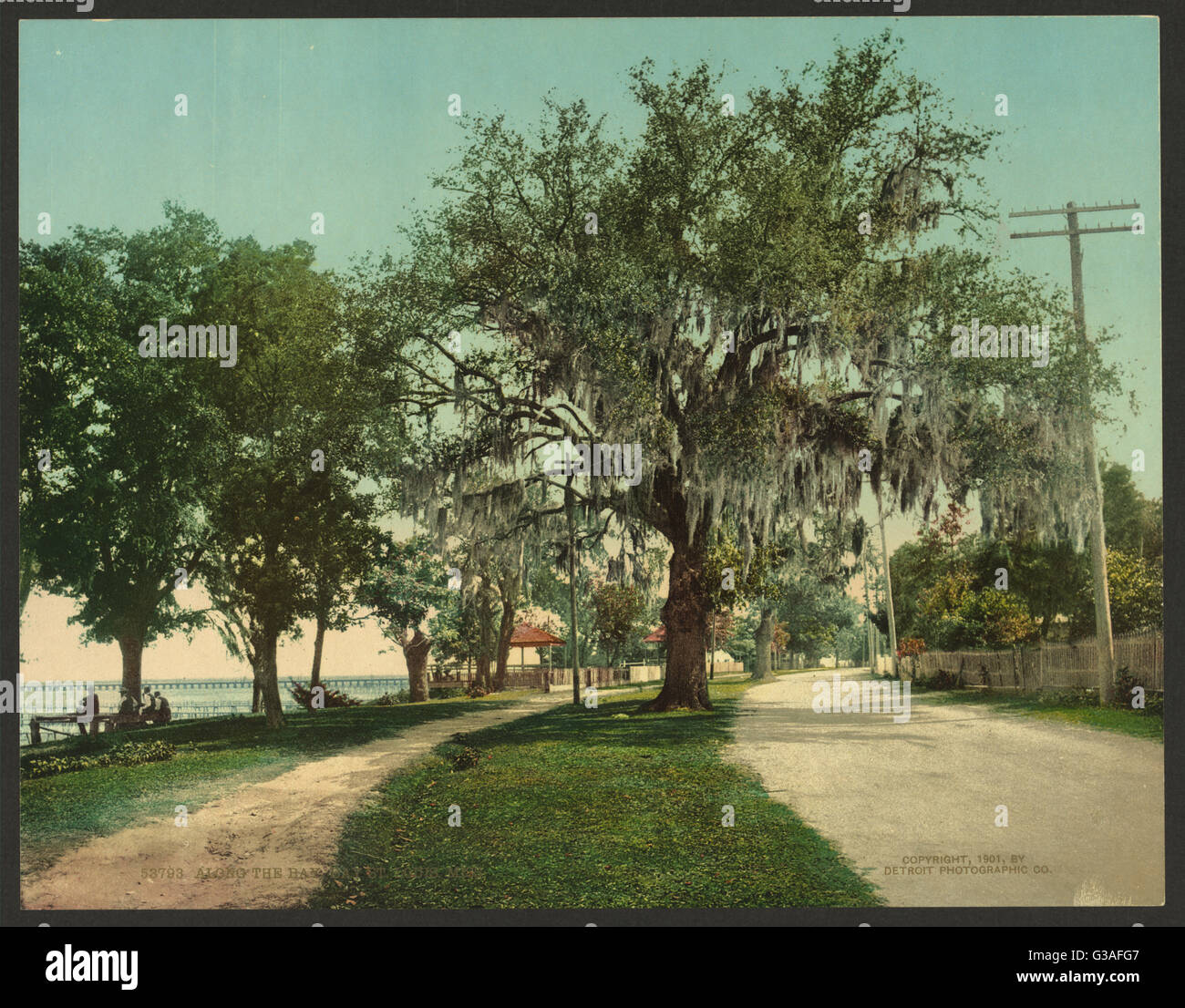 Along the bay, Bay St. Louis, Miss Stock Photo - Alamy