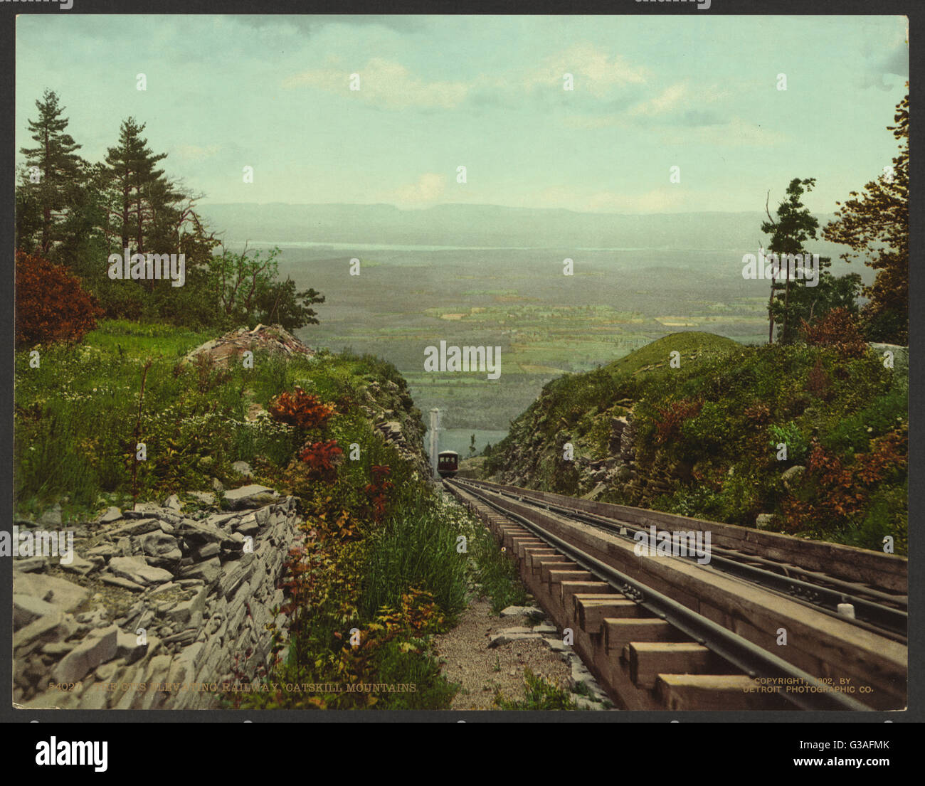 The Otis Elevating Railway, Catskill Mountains Stock Photo - Alamy
