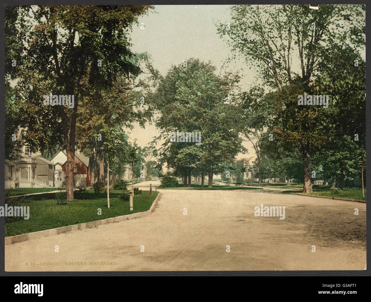 Historical detroit 19th century hi-res stock photography and images - Alamy