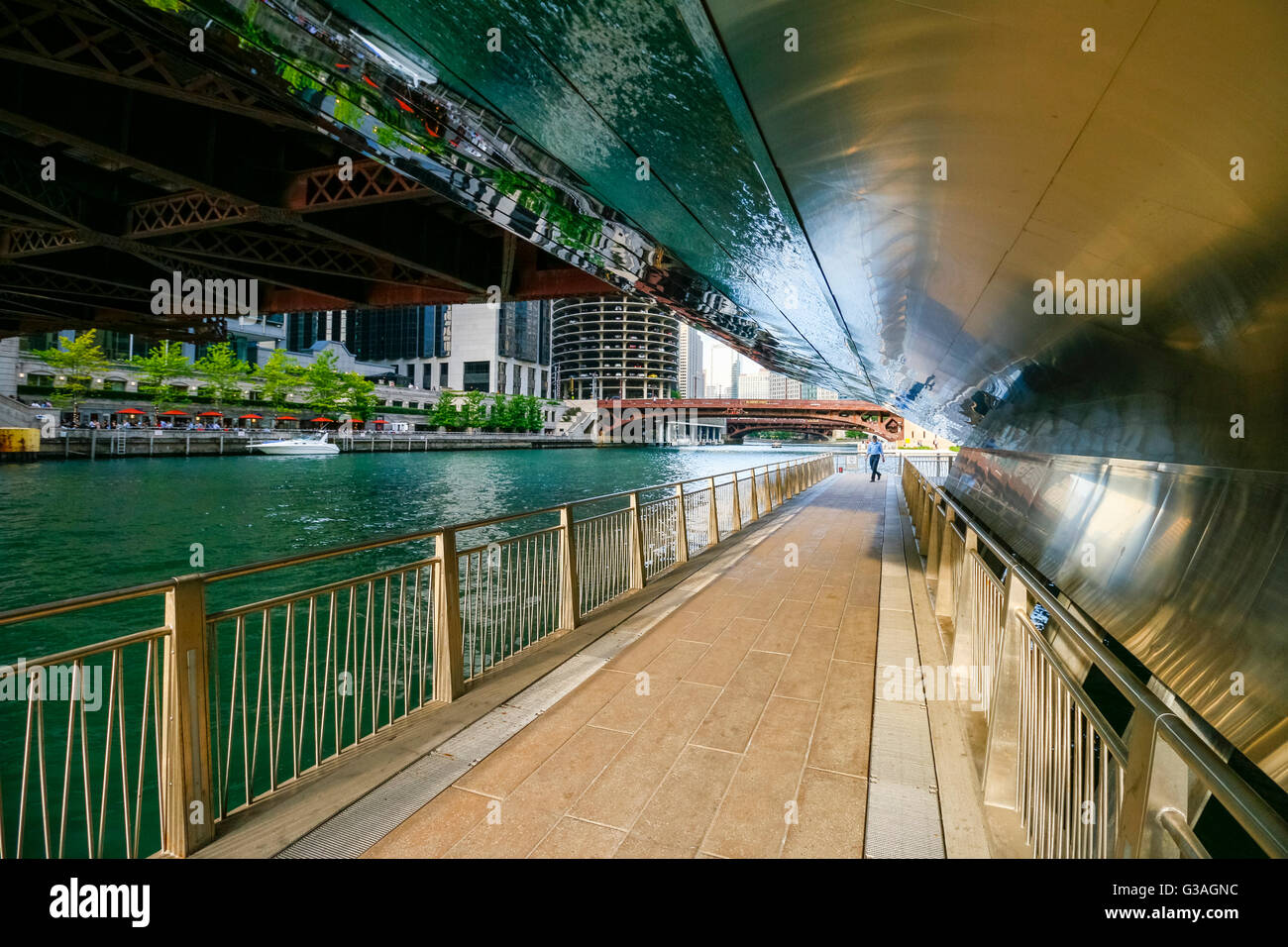 Clark street bridge chicago hi-res stock photography and images - Alamy