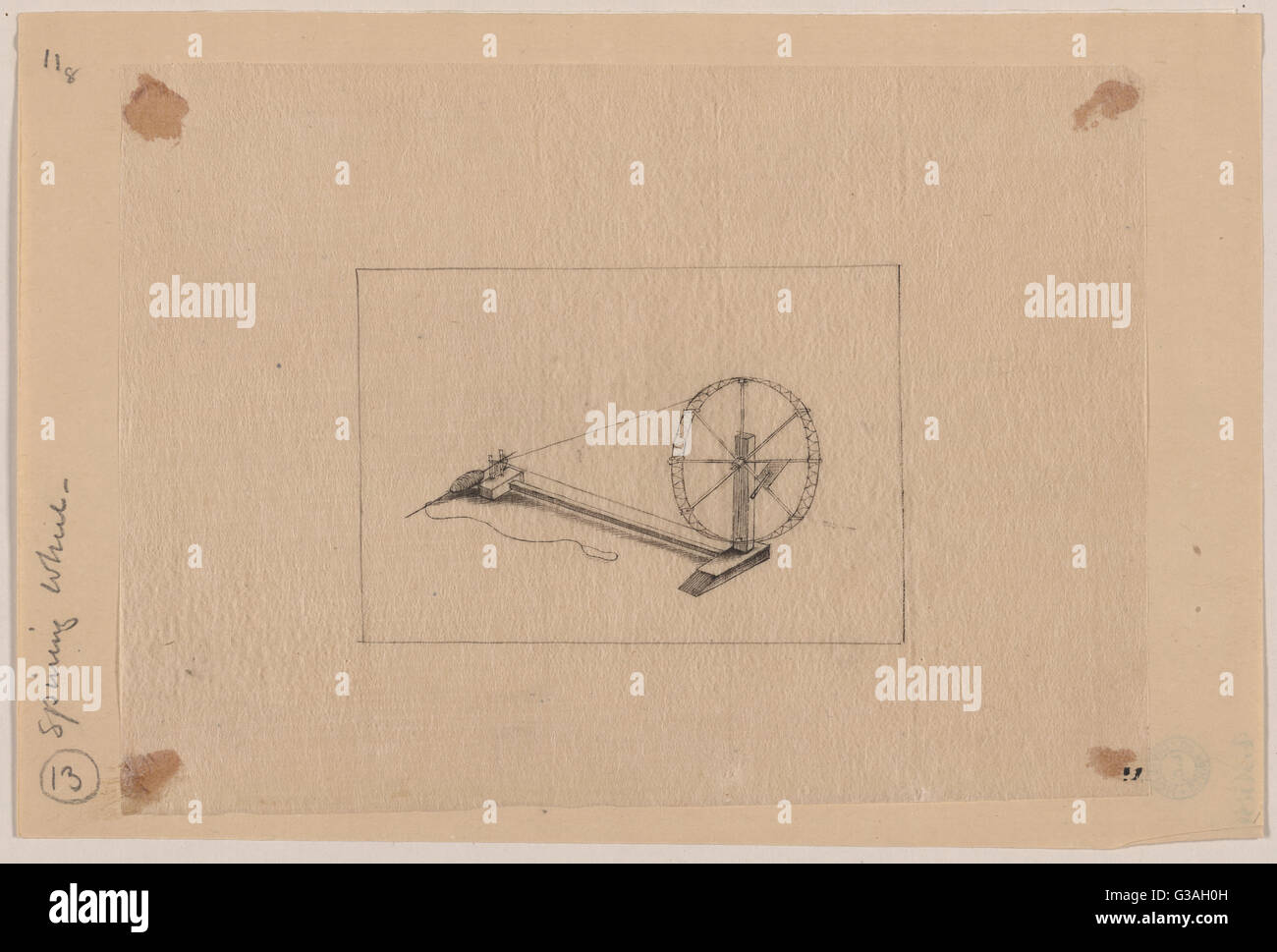 Wheel spinning wheel hi-res stock photography and images - Alamy