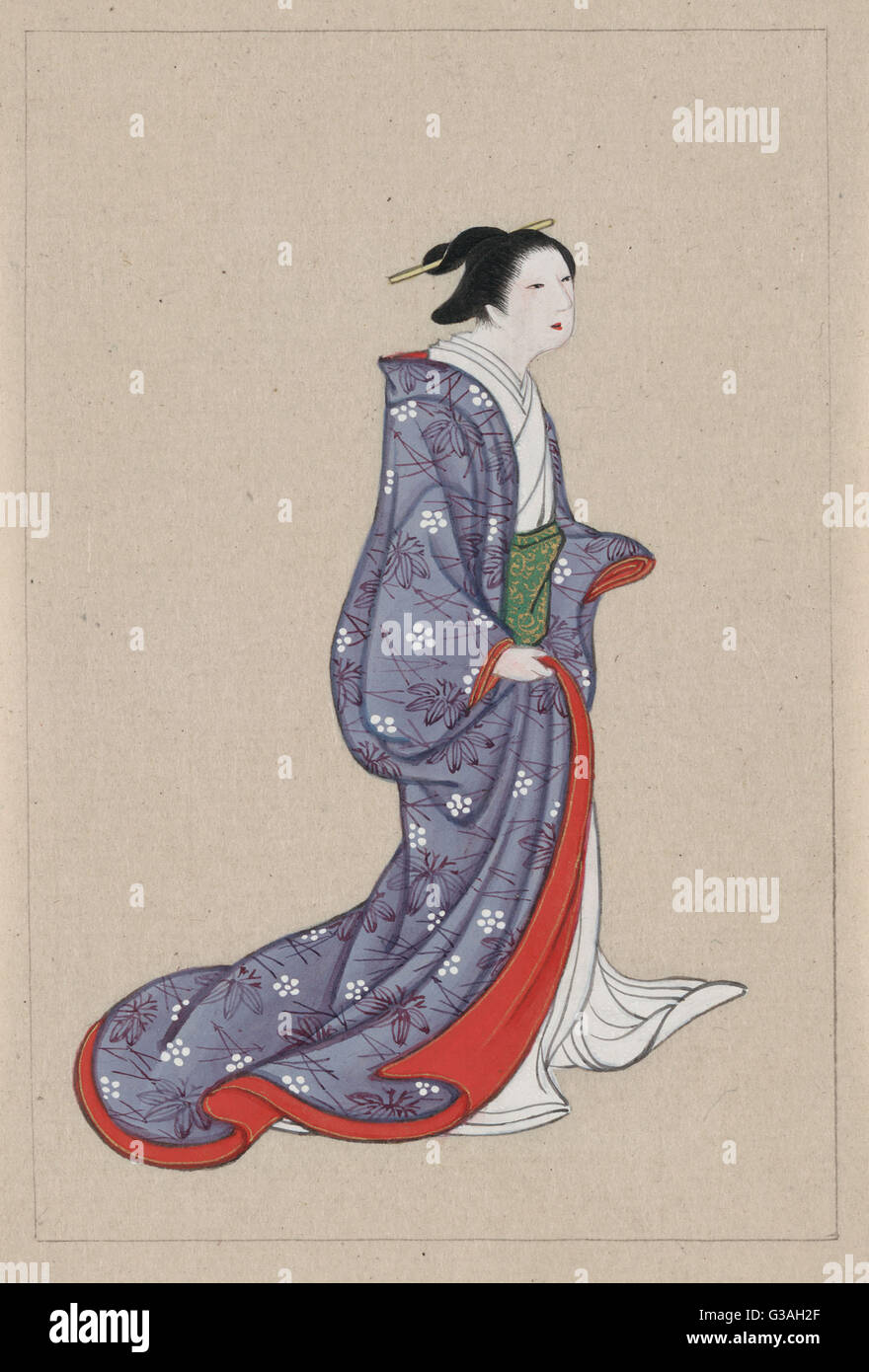 Standing Woman Facing Right High Resolution Stock Photography and ...