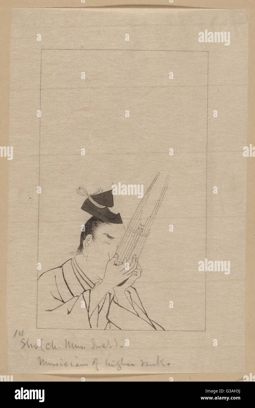 Musician playing drawing hi-res stock photography and images - Alamy