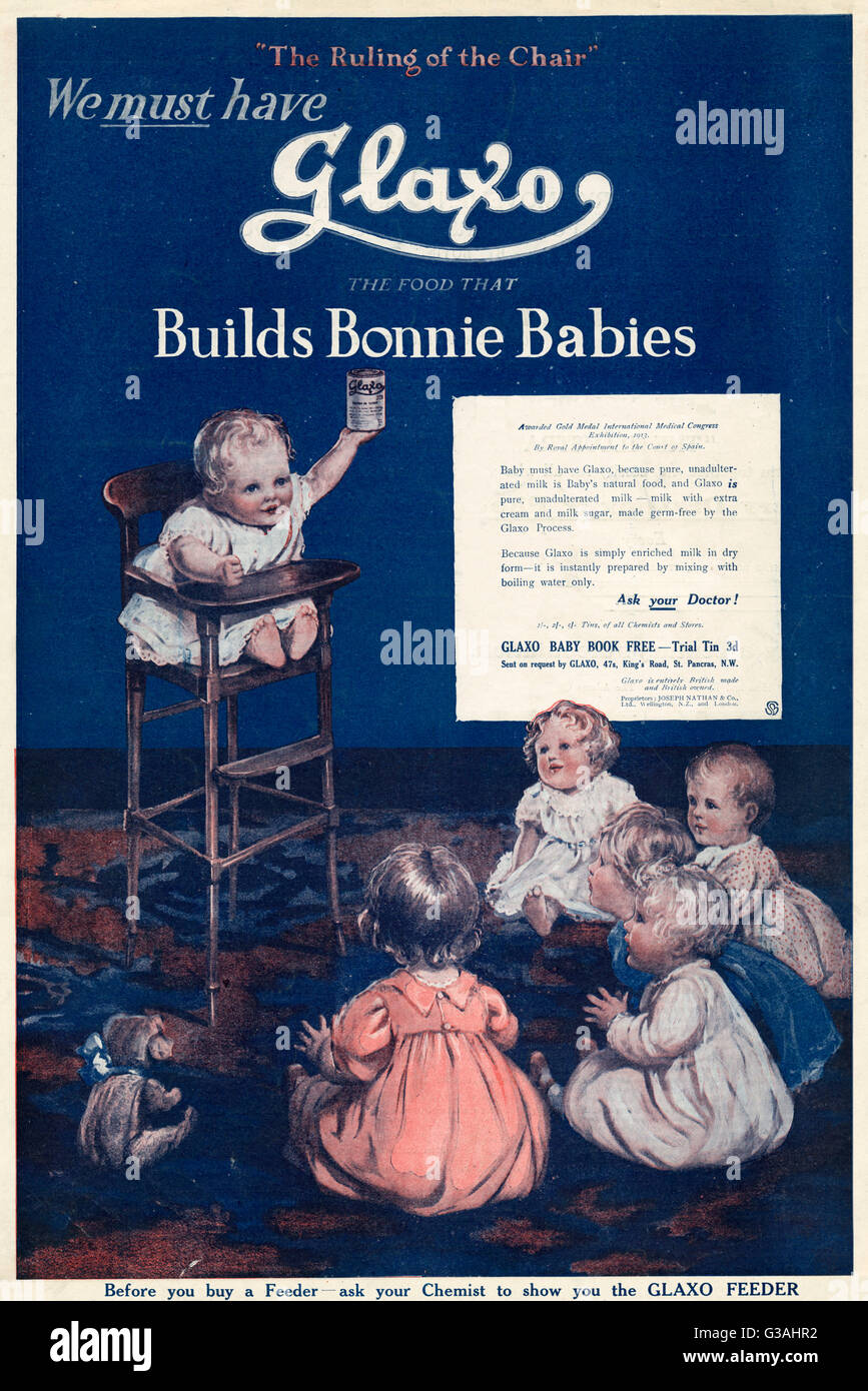 Baby formula advertisement hi-res stock photography and images - Alamy