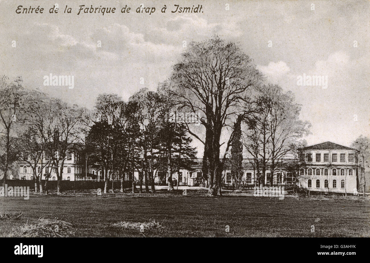 Entrance to the Paper Factory at Izmit, Turkey Stock Photo - Alamy