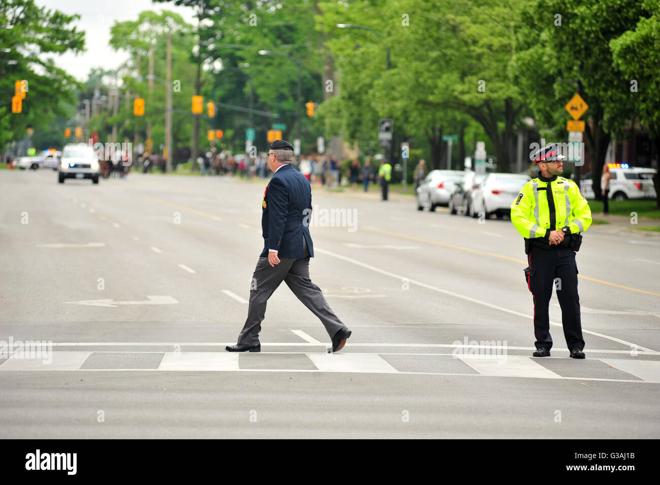 Canadian military police officer hi-res stock photography and images ...