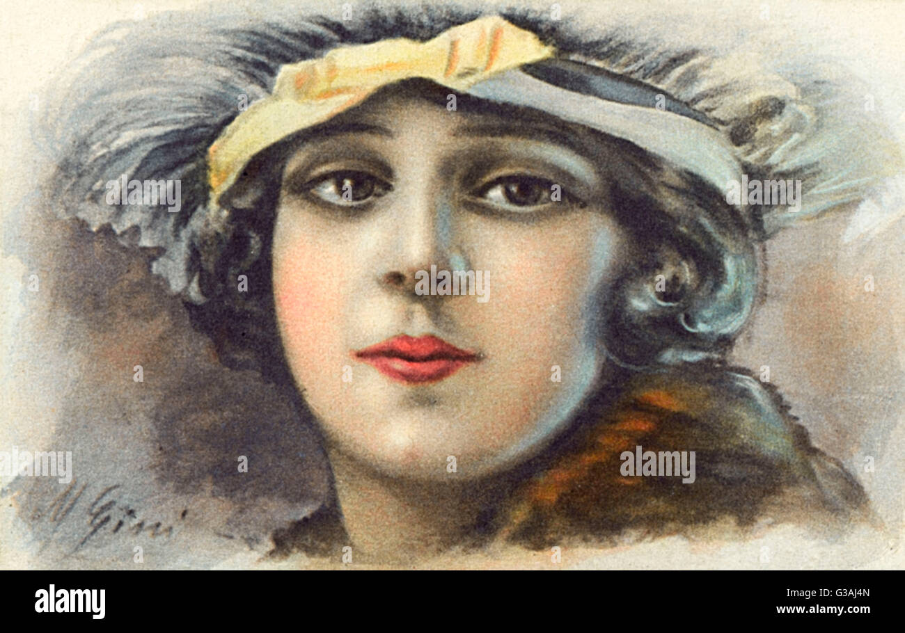 Italian Beauty - Portrait Stock Photo - Alamy