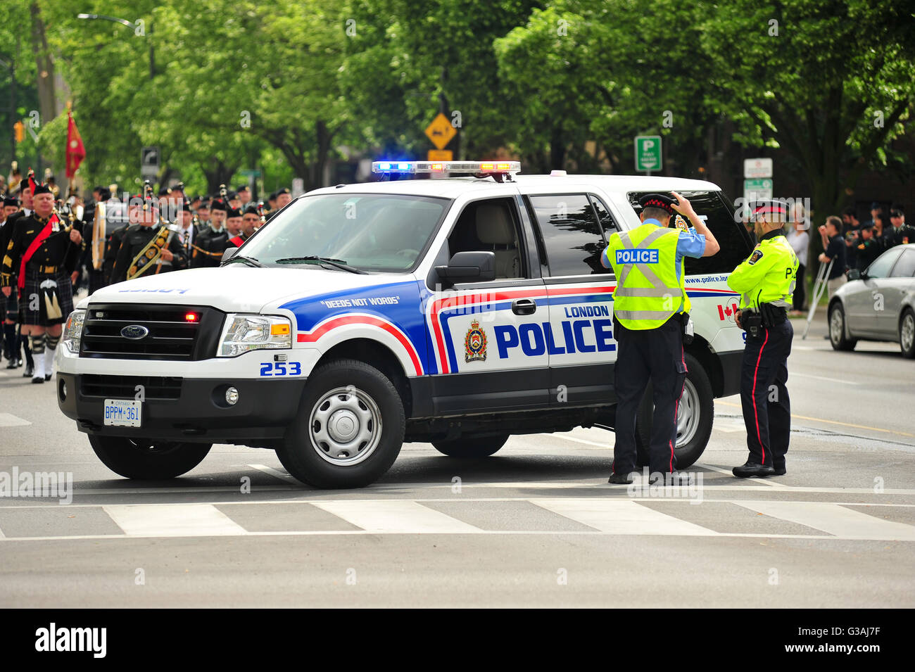 Canadian police 4x4 hi-res stock photography and images - Alamy