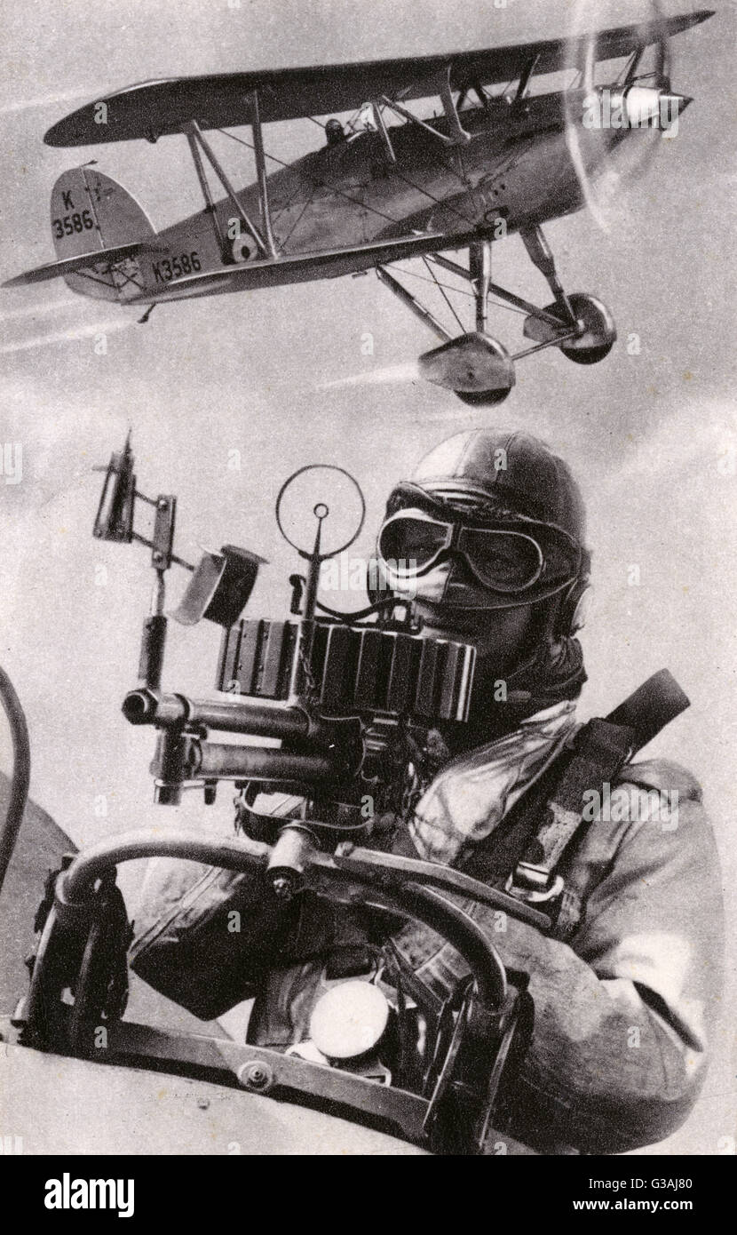 Hawker High Speed Fury Fighter Plane Stock Photo - Alamy