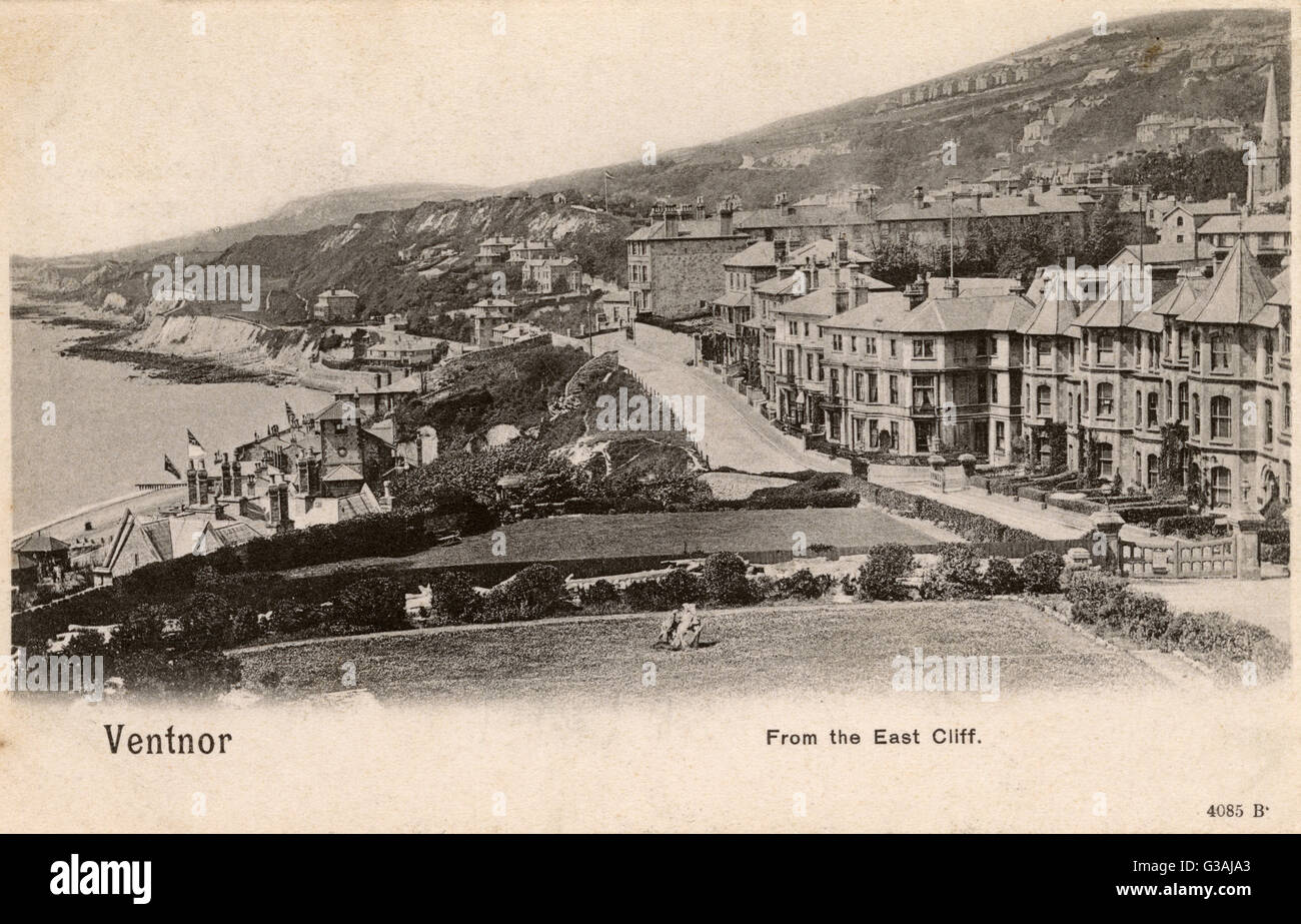 Ventnor, Isle of Wight, England Stock Photo - Alamy