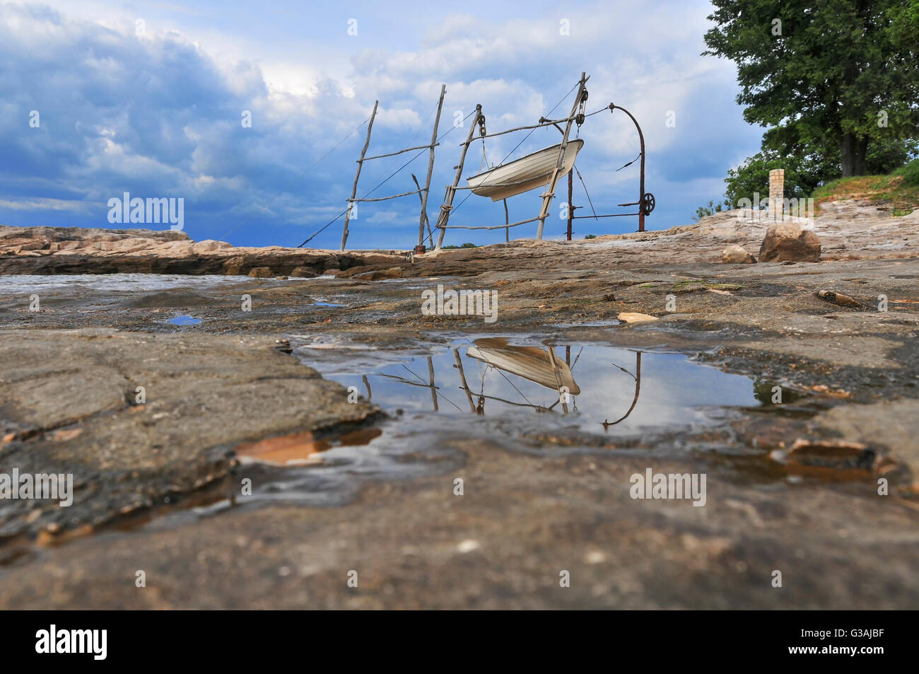 Then hoisted out water hi-res stock photography and images - Alamy