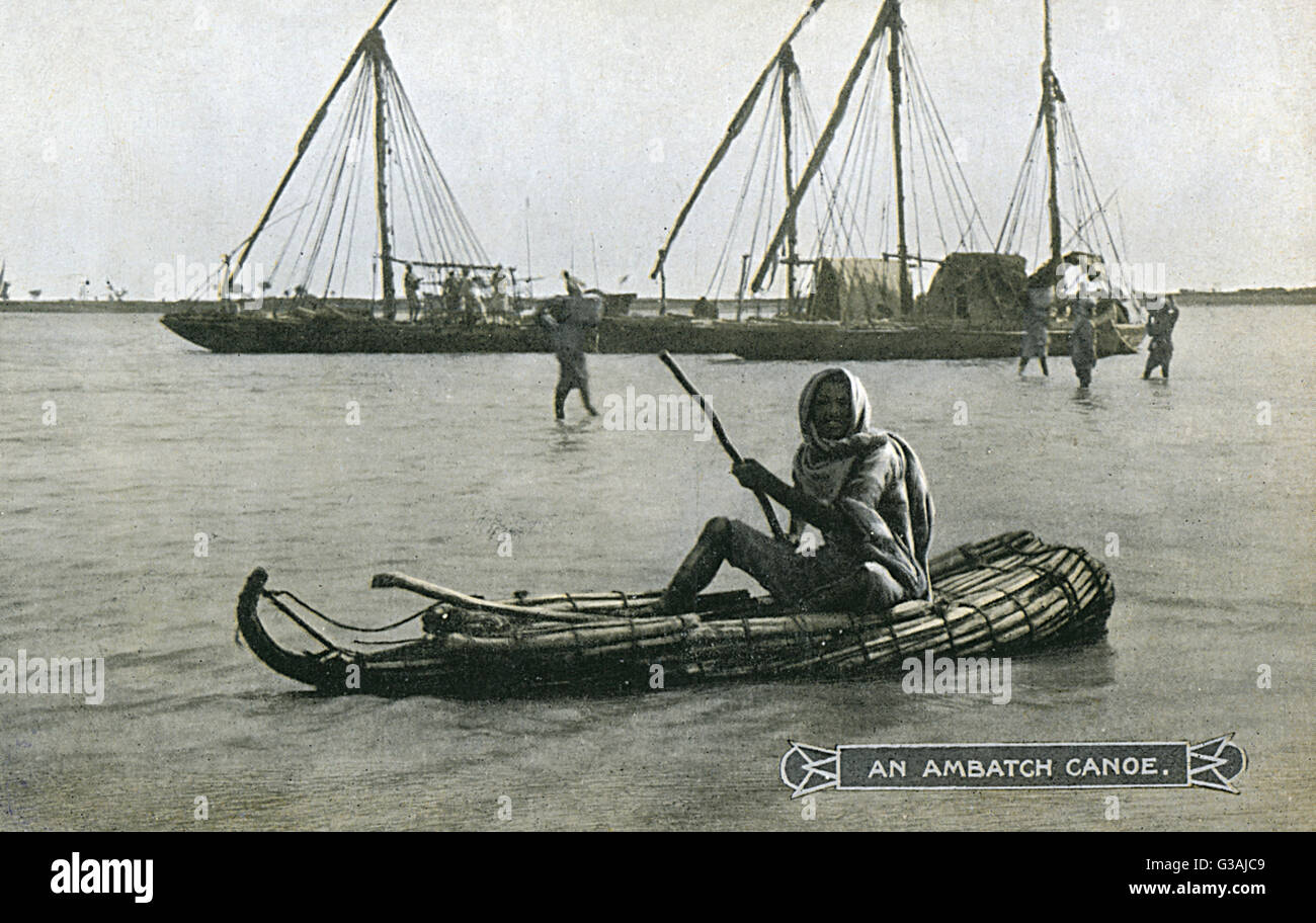 Ambatch canoe hi-res stock photography and images - Alamy