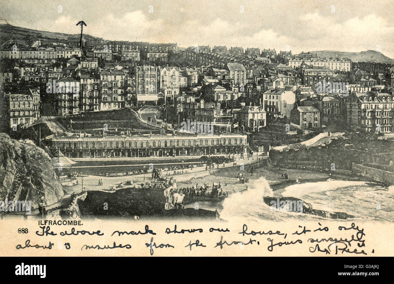 Ilfracombe, Devon, England Stock Photo - Alamy