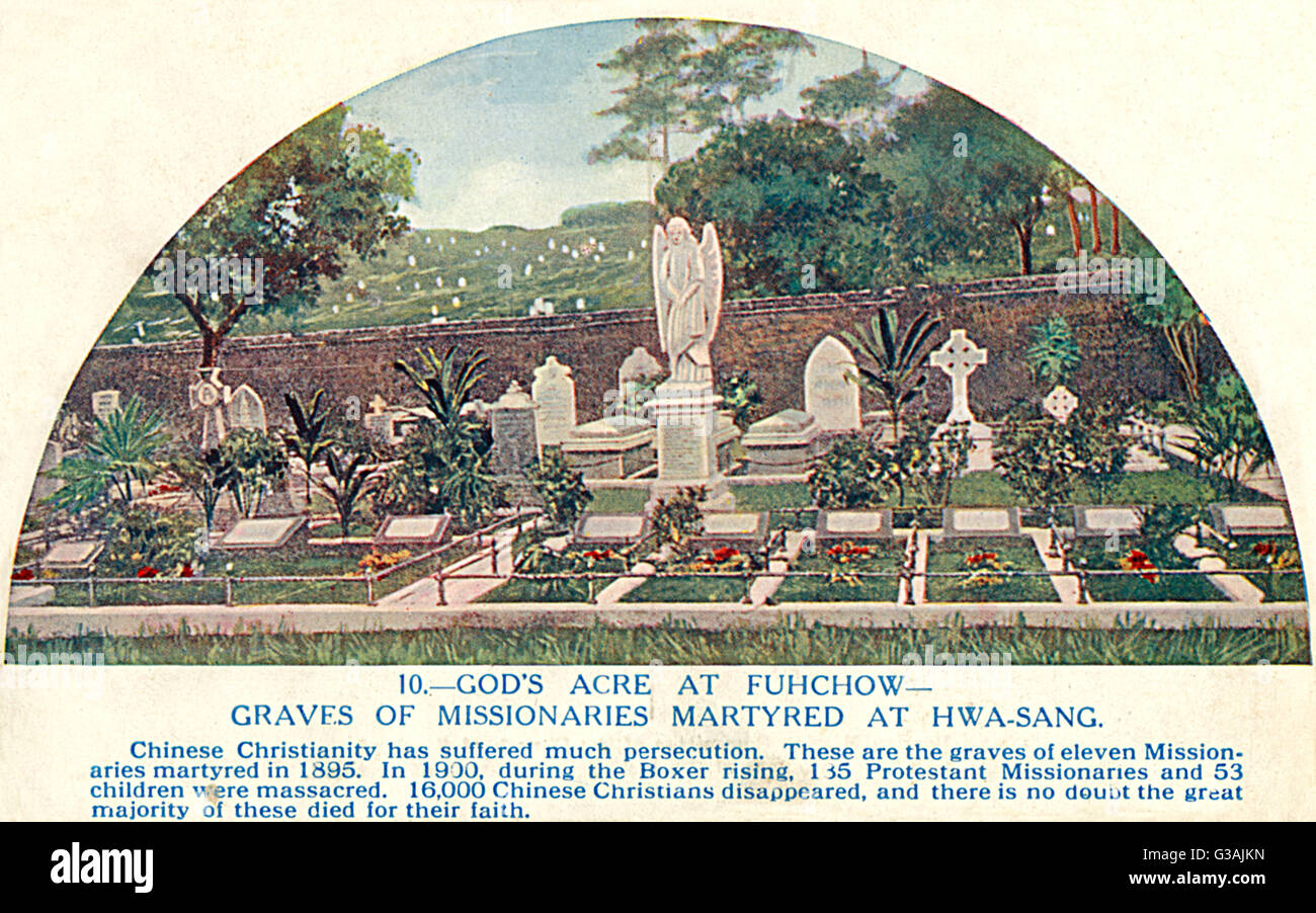 The Foochow Mission Cemetery, Fuzhou, China Stock Photo - Alamy