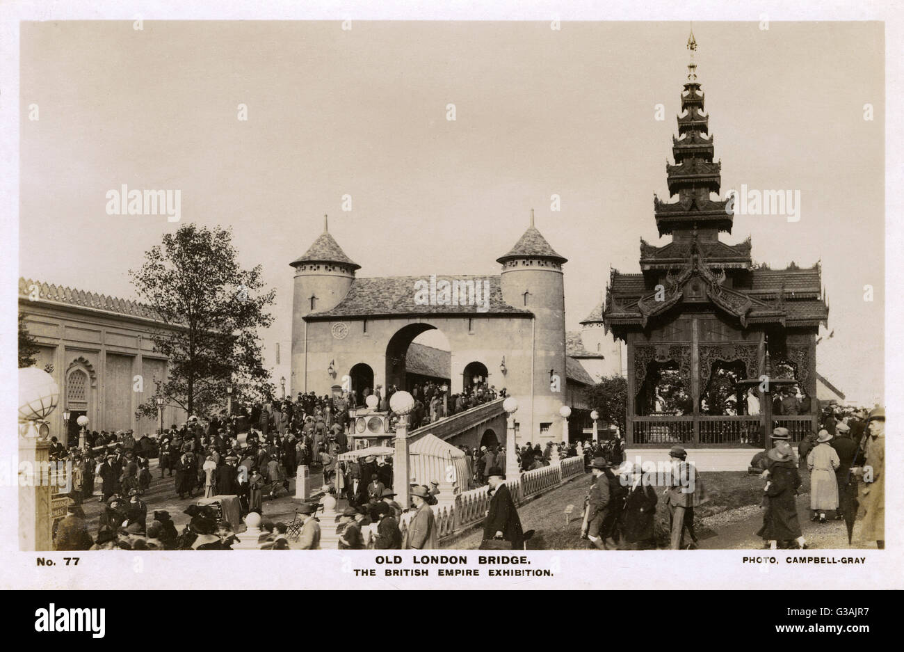 Wembley british empire exhibition 1924 hi-res stock photography and ...