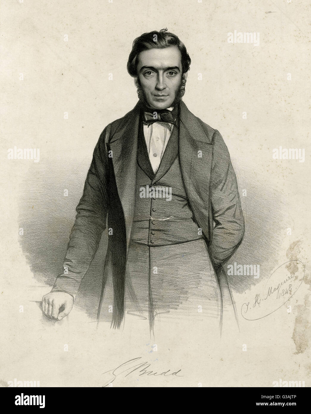 George Budd, English physician Stock Photo - Alamy