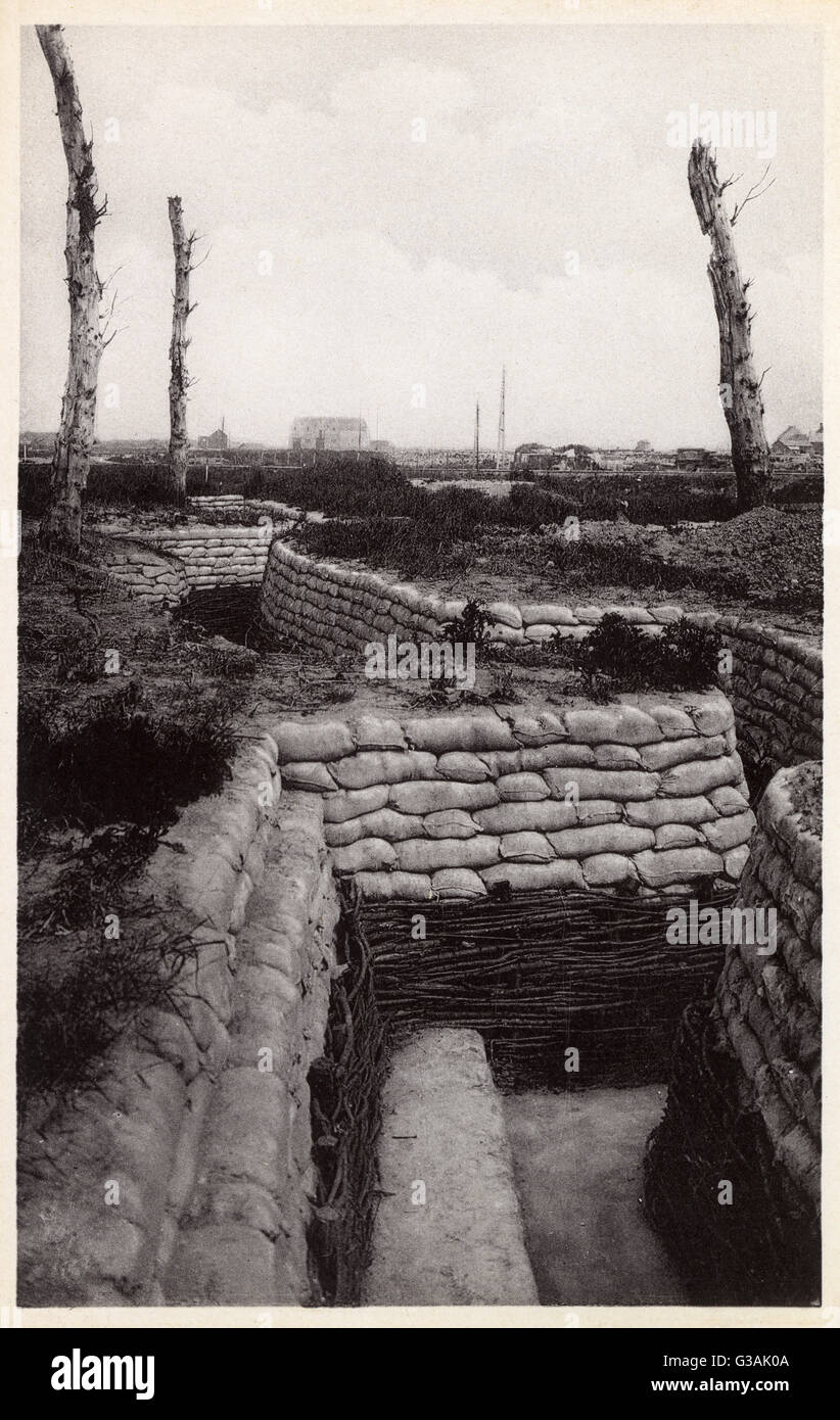 World war i trenches system hi-res stock photography and images - Alamy