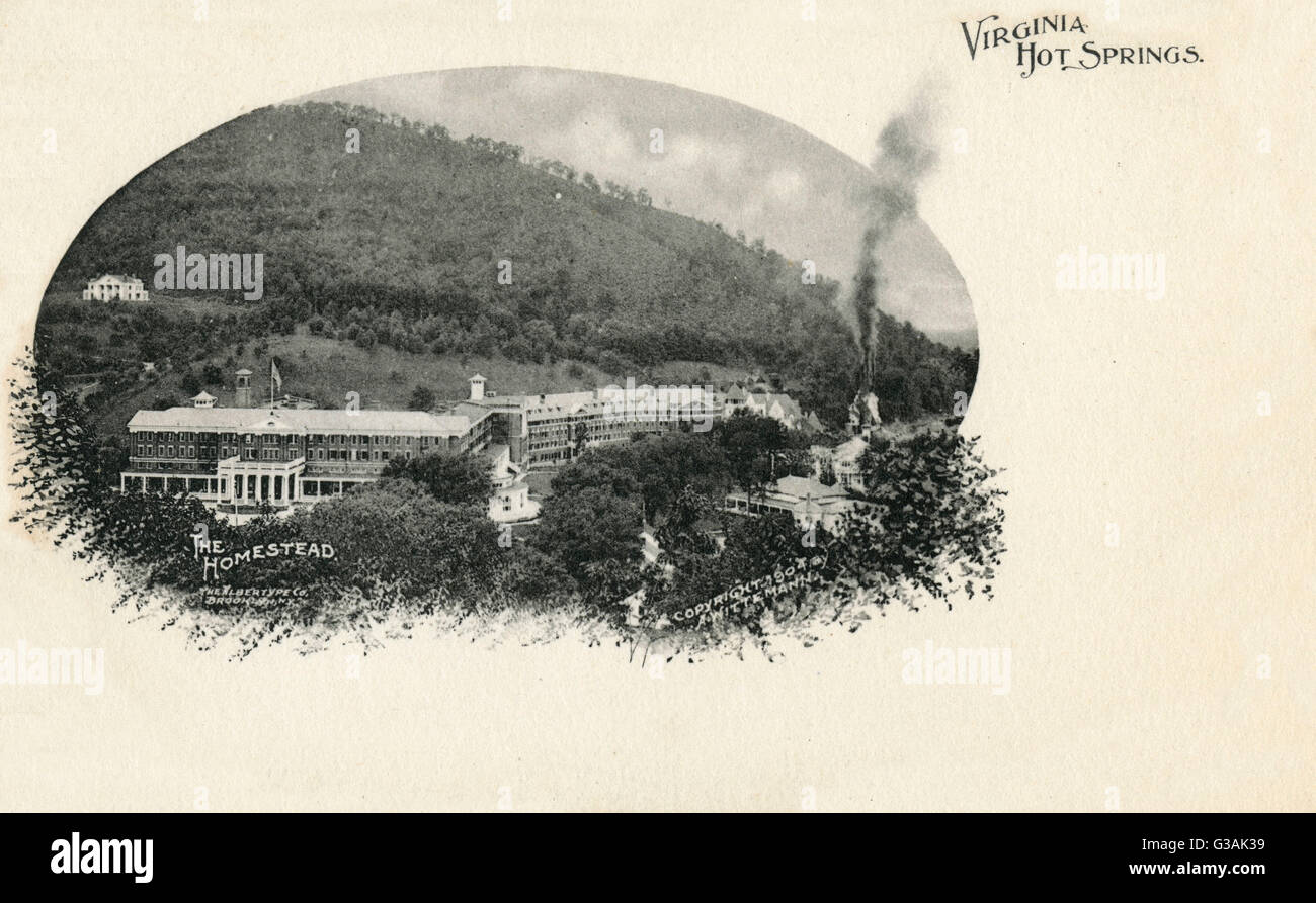 Hot springs bath county virginia united states hi-res stock photography ...